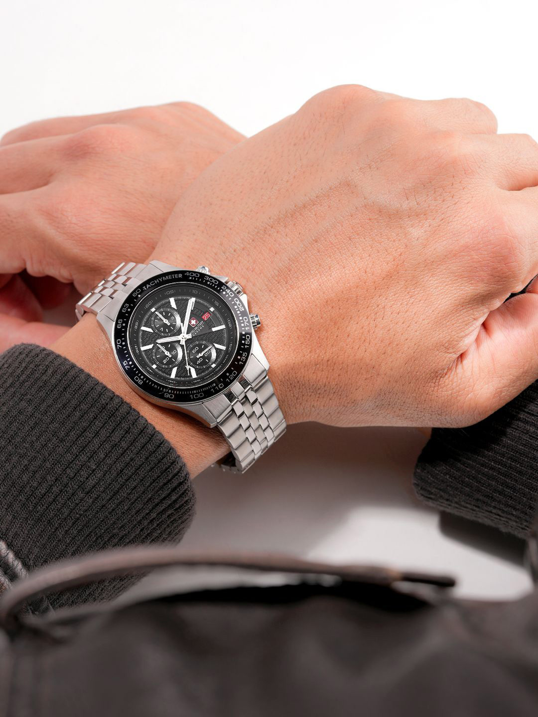 Buy SWISS MILITARY HANOWA WATCHMAN Men Skeleton Dial & Chronograph ...