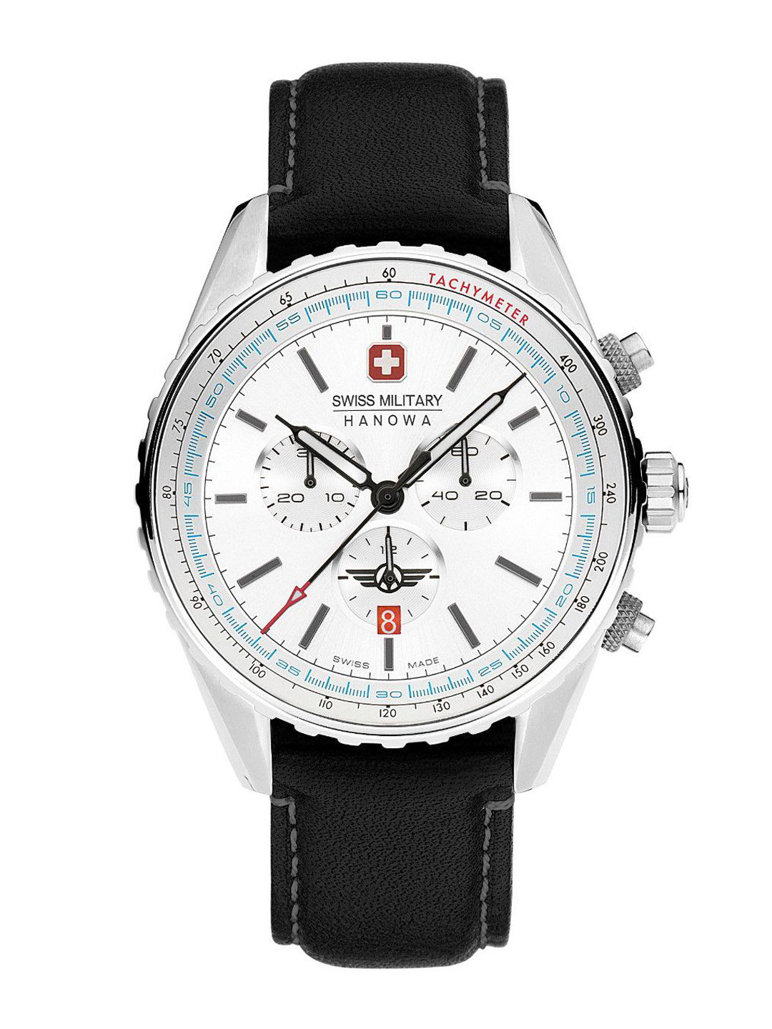 Buy SWISS MILITARY HANOWA Men Dial Bracelet Style Straps Chronograph ...