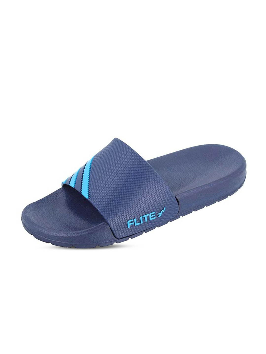 Buy FLITE Men Striped Rubber Sliders - Flip Flops for Men 33337418 | Myntra