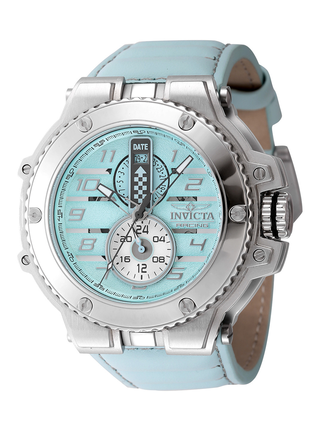 Buy Invicta Invicta Racing Men Dial & Leather Straps Analogue Watch ...