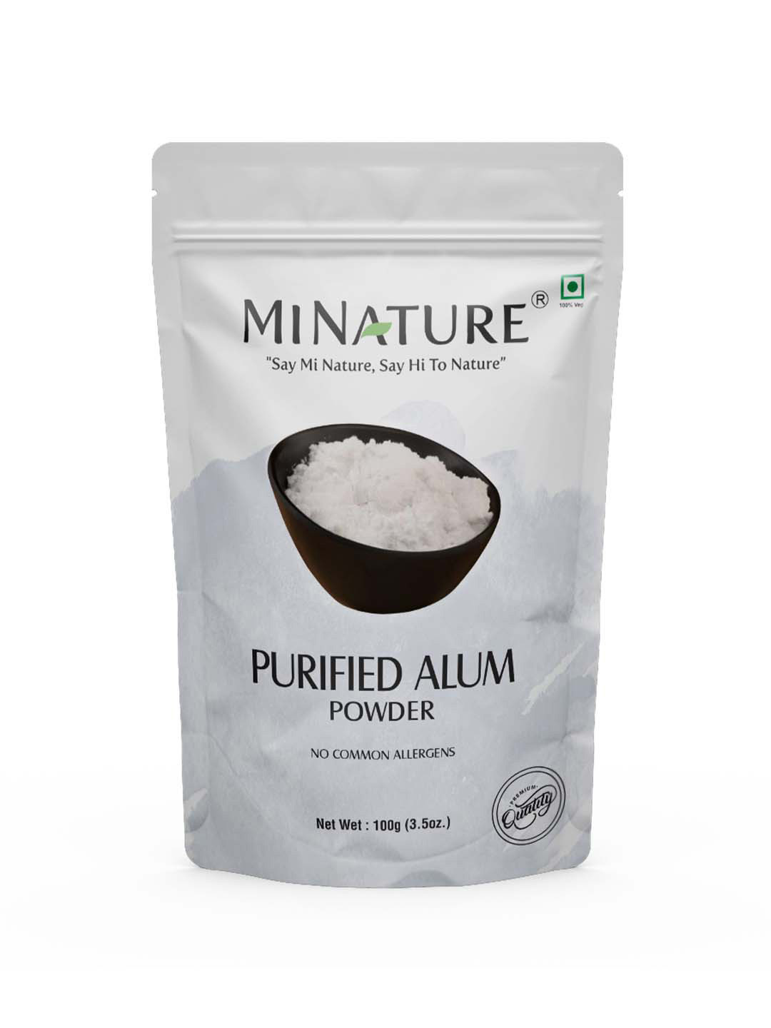 Buy MINATURE Purified Alum Powder 100 G - Mask And Peel for Unisex ...