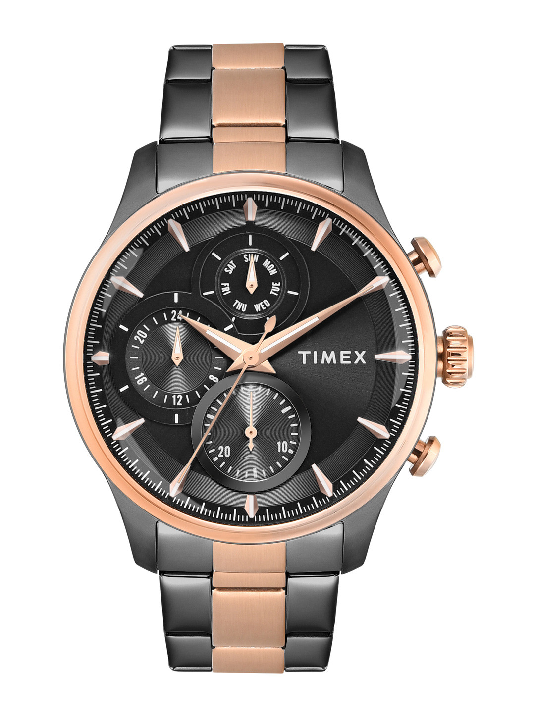 Buy Timex Men Analogue Stainless Steel Watch TWEG28103 - Watches for ...