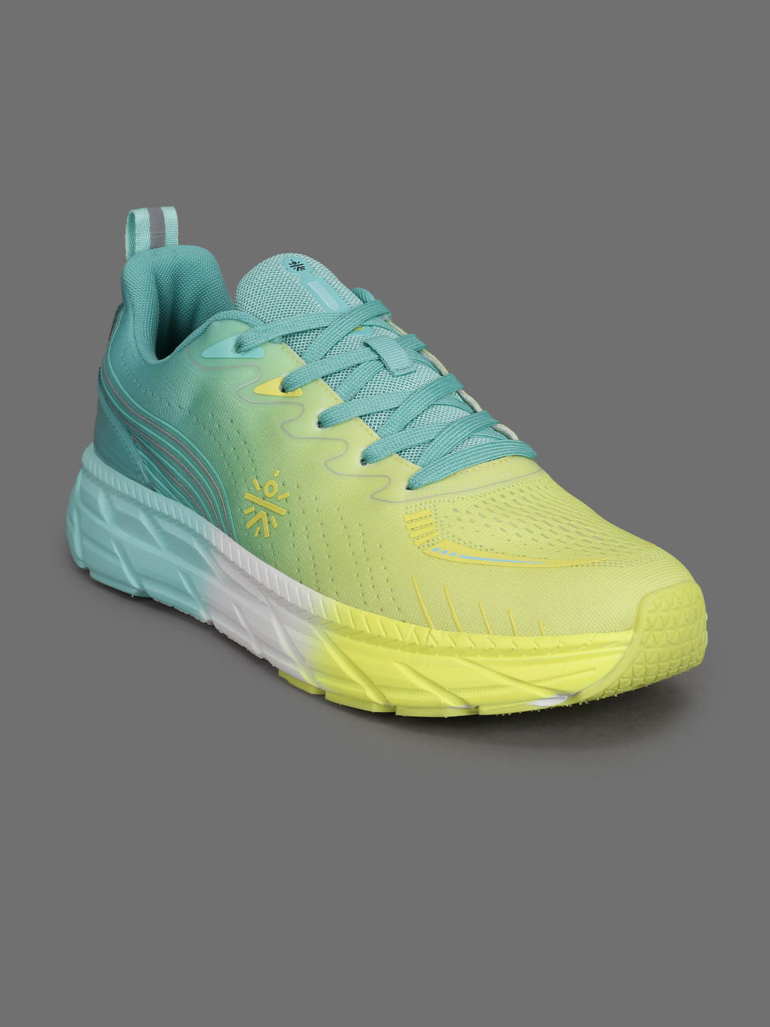 Buy CULT Men's Raptor Running Shoes Lemon Yellow/Mint Green - Sports ...