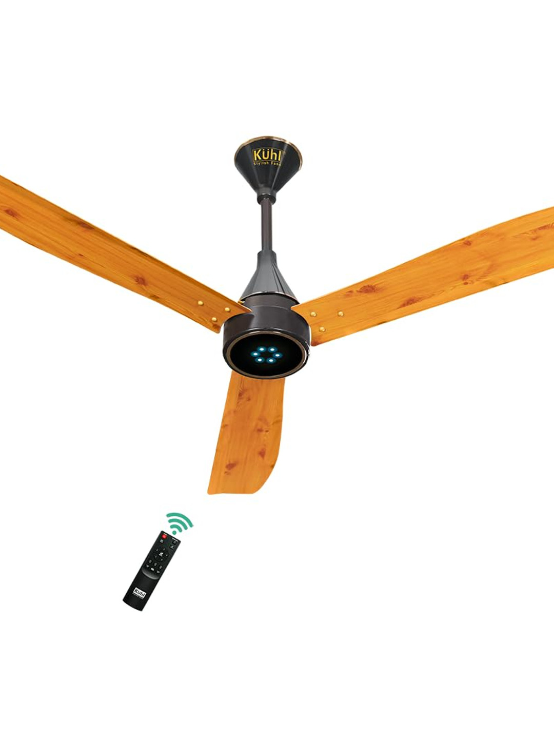 Buy Kuhl Brown Arctis A8 1200 Mm BLDC Ceiling Fan With Remote - Fans ...