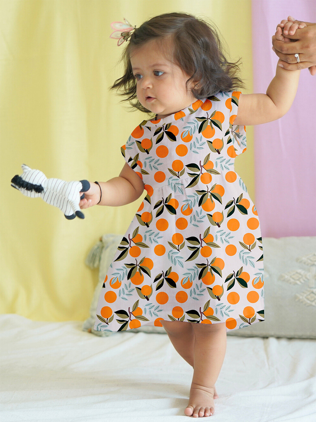 Buy The Boo Boo Club Girls Cotton Printed A Line Dress - Dresses for ...