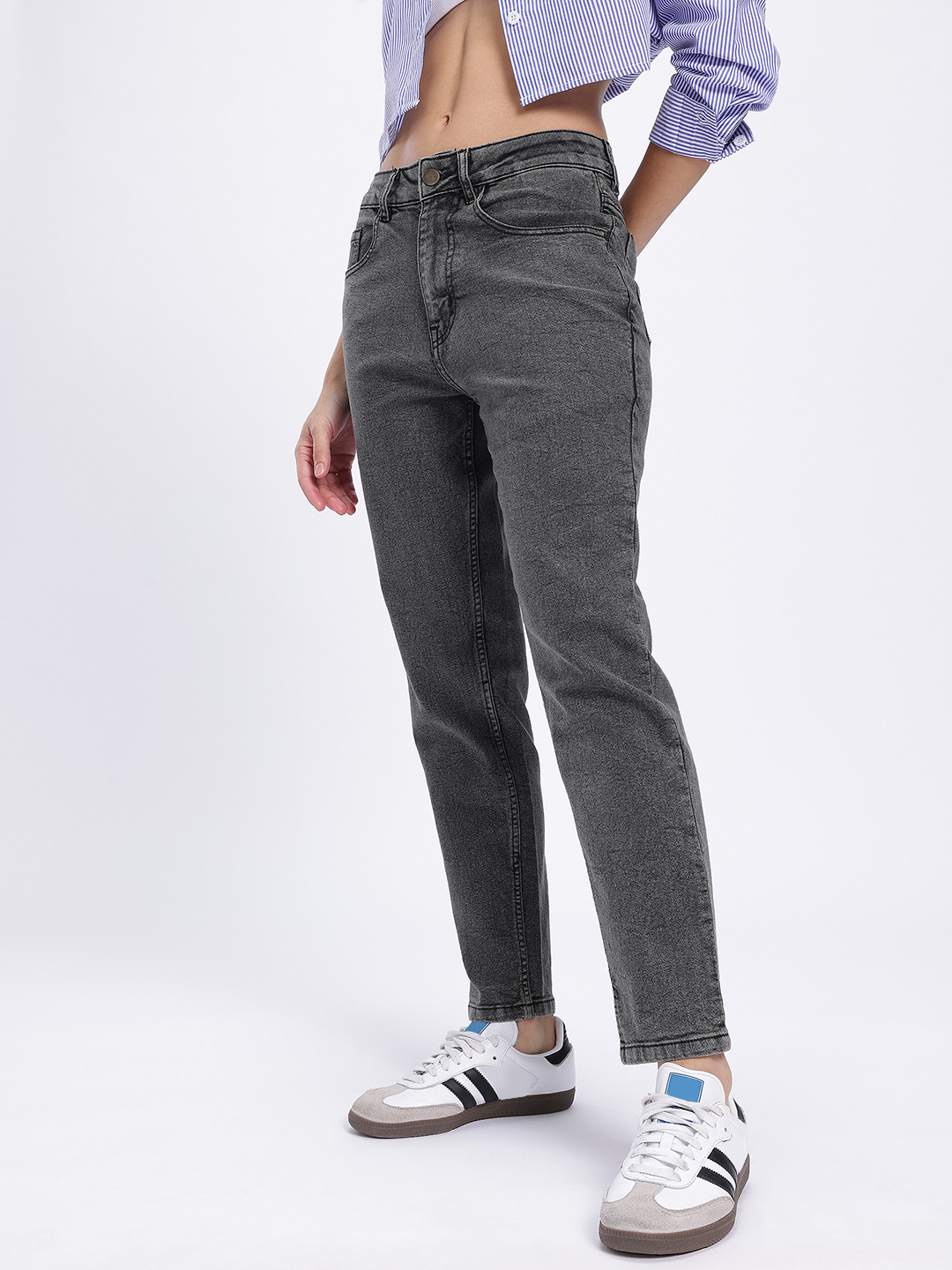 Buy Glitchez Women Boyfriend Fit Jeans - Jeans for Women 33404470 | Myntra