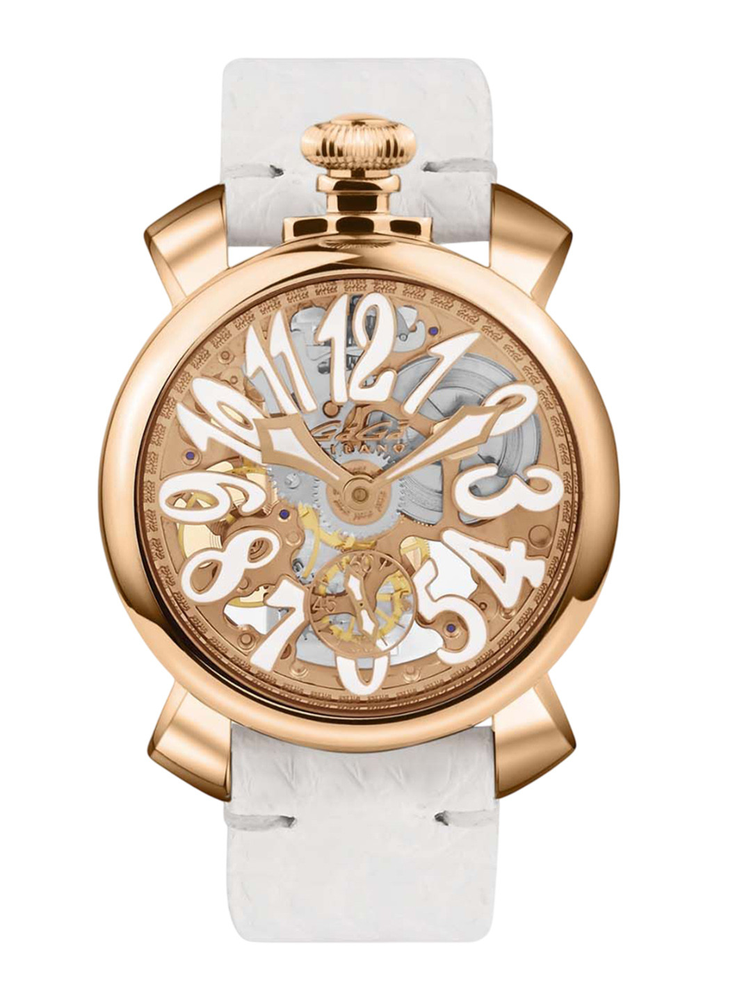 Buy GaGa MILANO Unisex Dial & Leather Wrap Around Straps Analogue ...