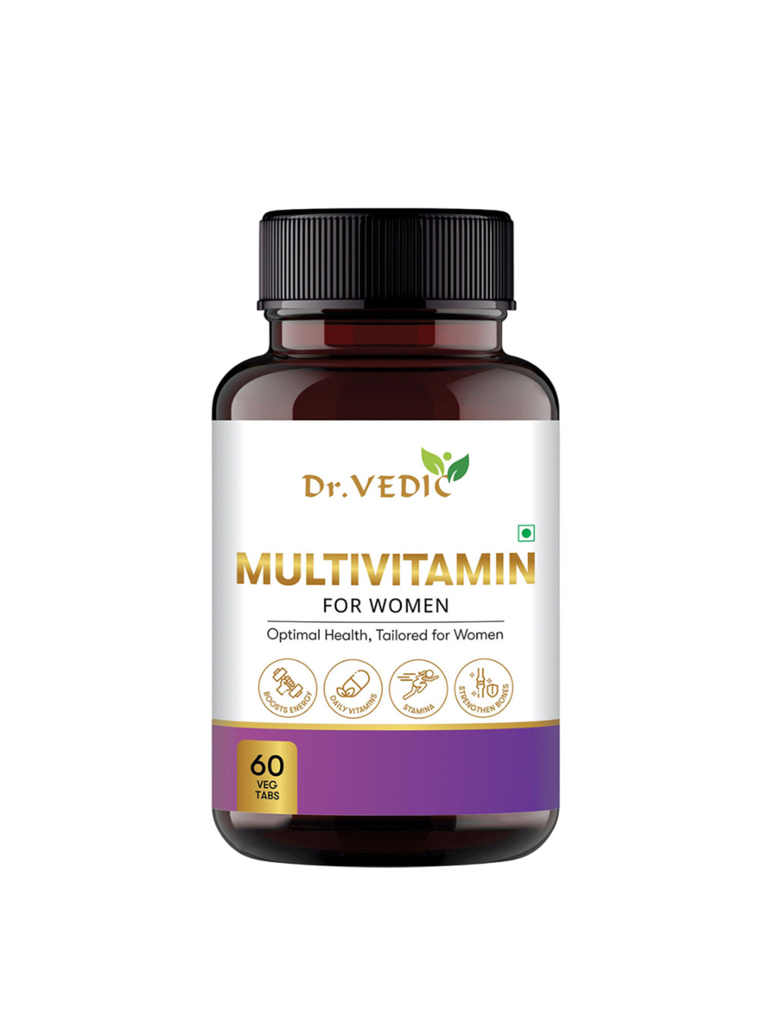 Buy Dr Vedic Multivitamin Tablets For Health, Energy, Strong Bones ...