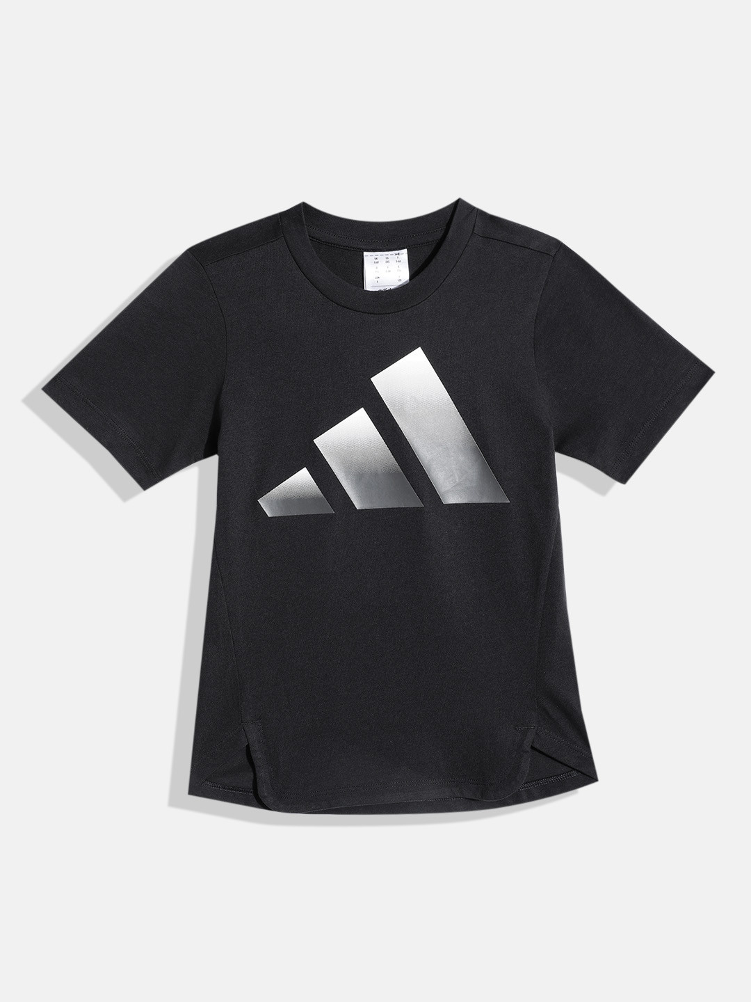 Buy ADIDAS Boys Brand Logo Printed Pure Cotton T Shirt - Tshirts for ...