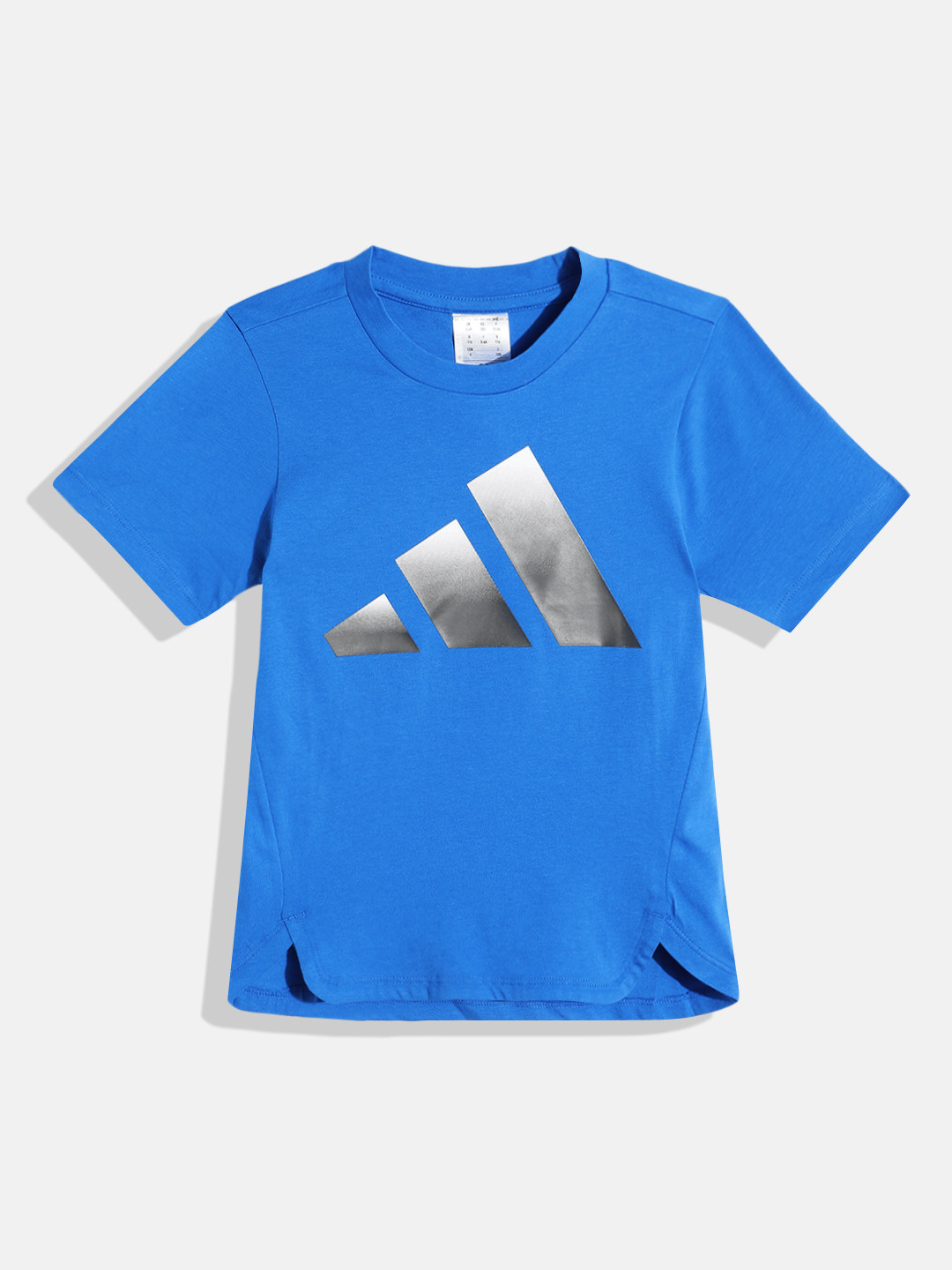 Buy ADIDAS Boys Brand Logo Printed Pure Cotton T Shirt - Tshirts for ...