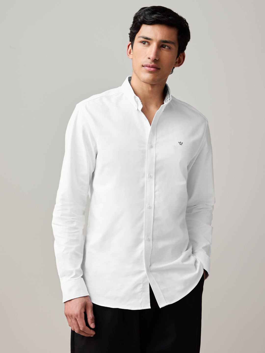 Buy NEXT Men Oxford Pure Cotton Casual Shirt - Shirts for Men 33483489 ...