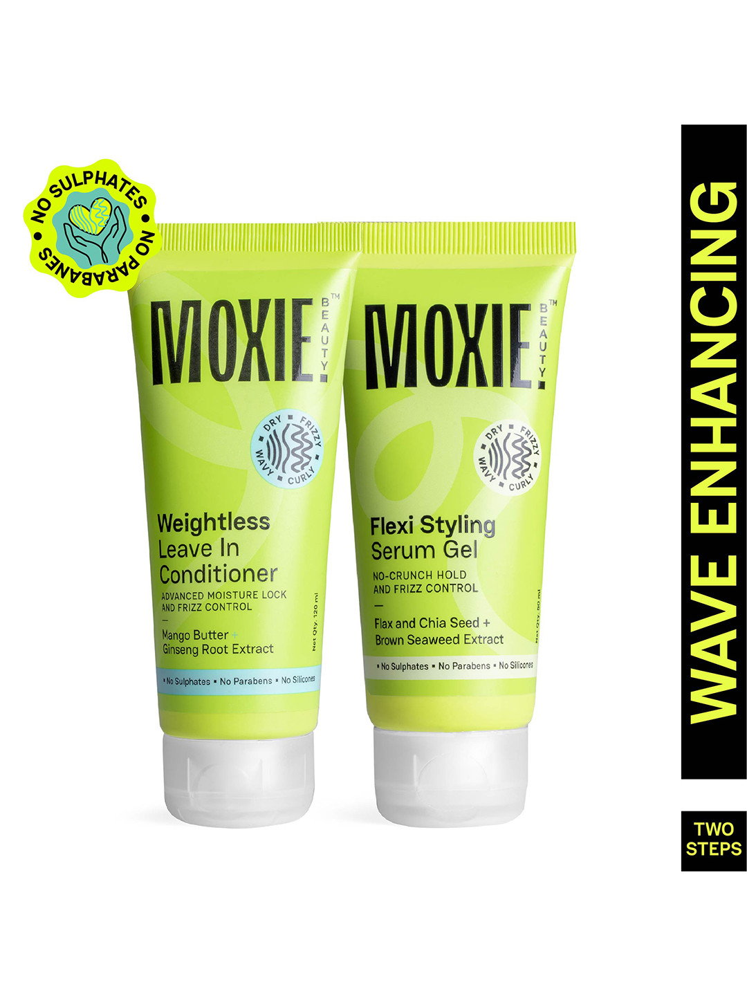 Buy MOXIE BEAUTY Wavy Vibe Setter Duo - Hair Care Combo for Unisex ...