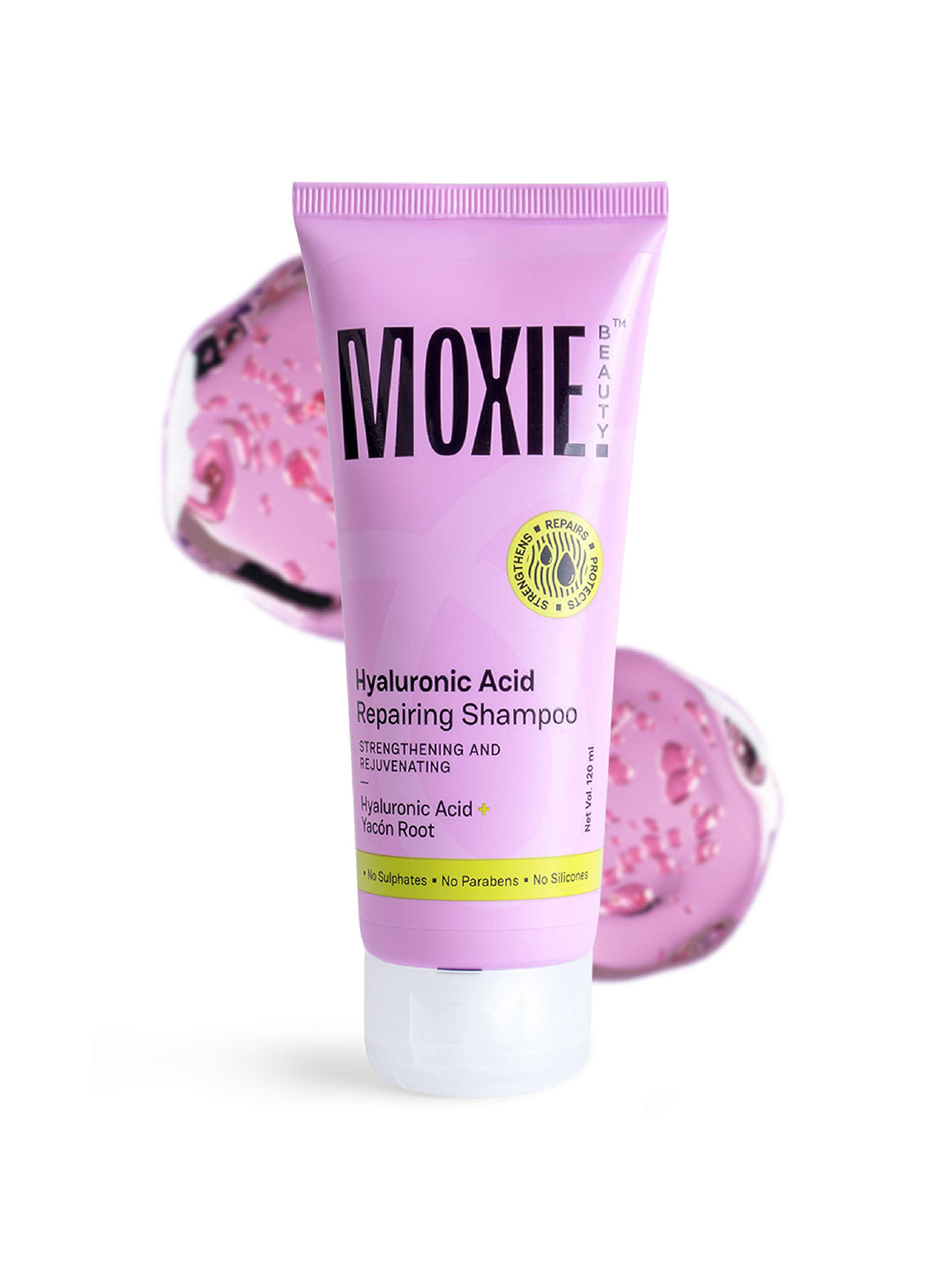 Buy MOXIE BEAUTY Hyaluronic Acid Repair Shampoo With Yacon Root 120 Ml ...