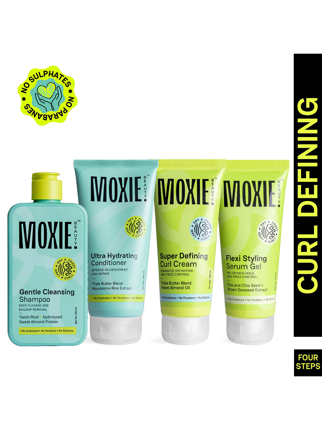 Buy MOXIE BEAUTY Curly Hair Routine Set - Hair Care Combo for Unisex 33509579 | Myntra