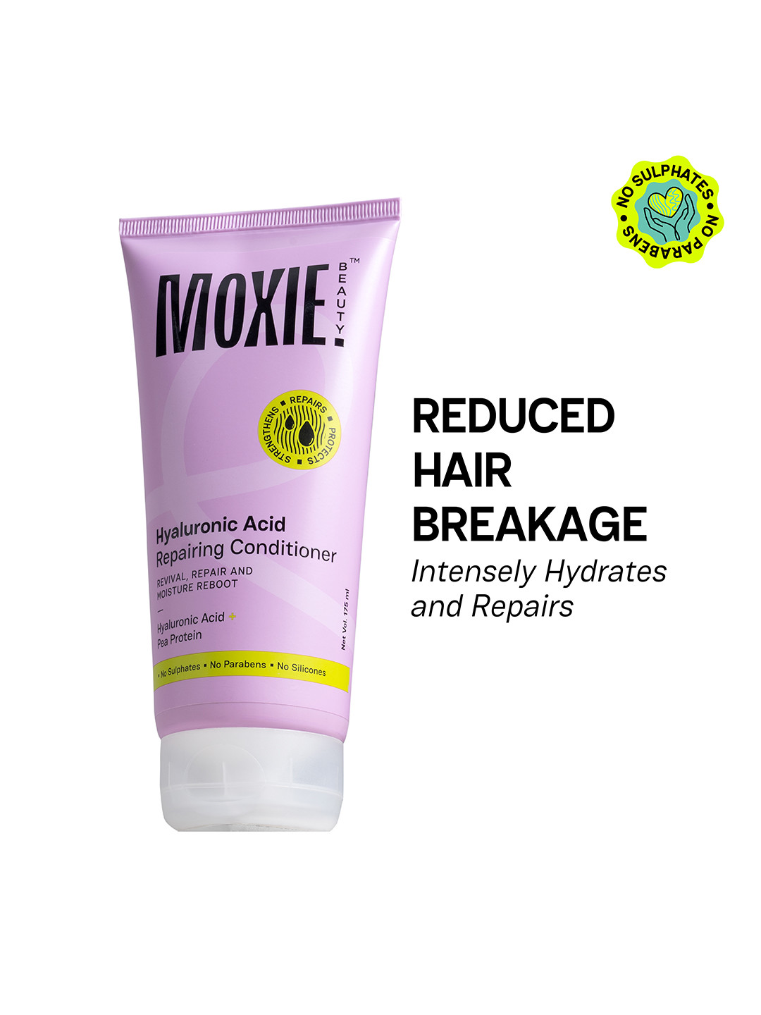 Buy MOXIE BEAUTY Hyaluronic Acid Repairing Conditioner With Pea Protein ...