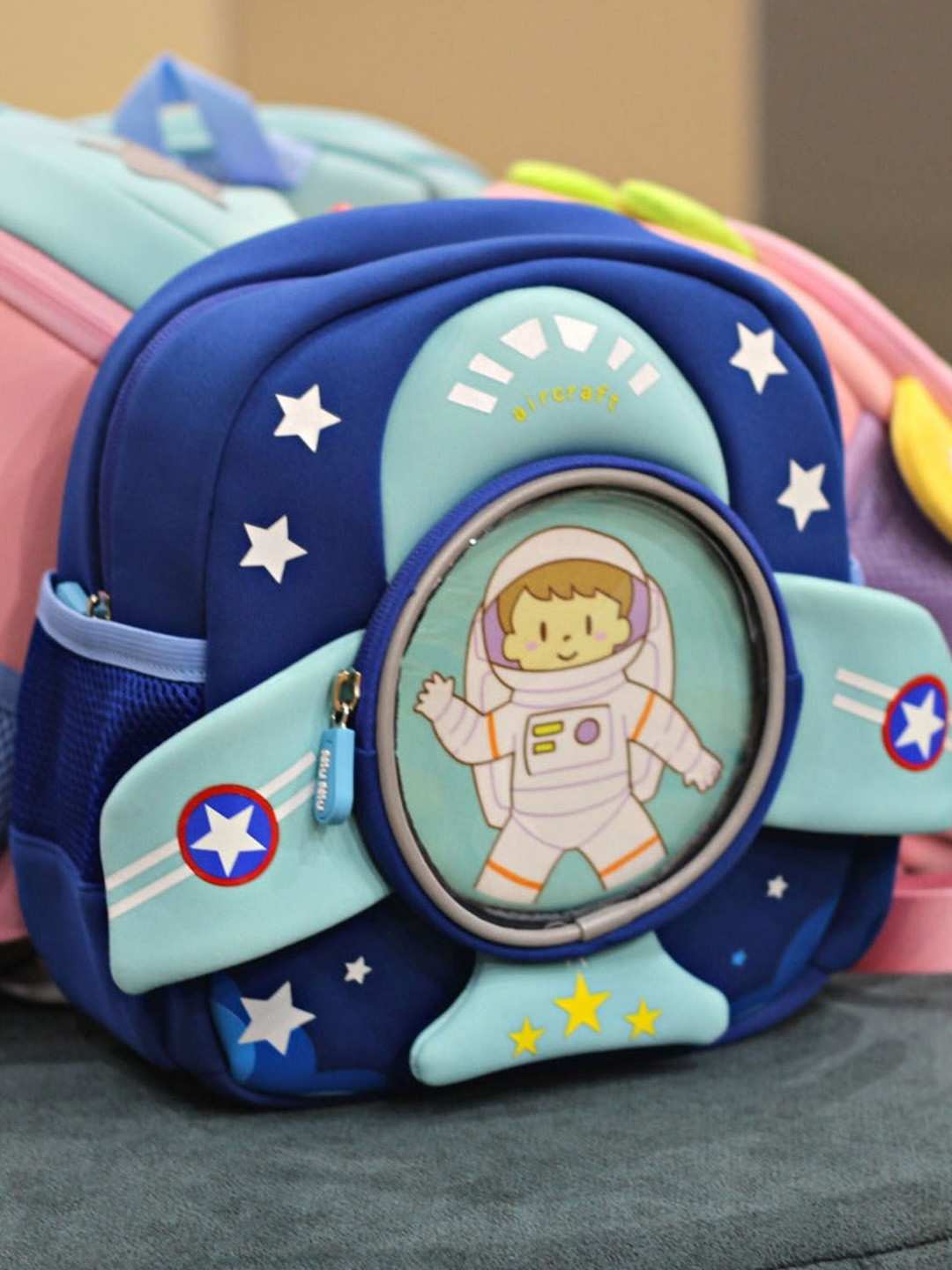 Buy YK Kids Graphic Space Themed Mini Backpack - Backpacks for Unisex ...