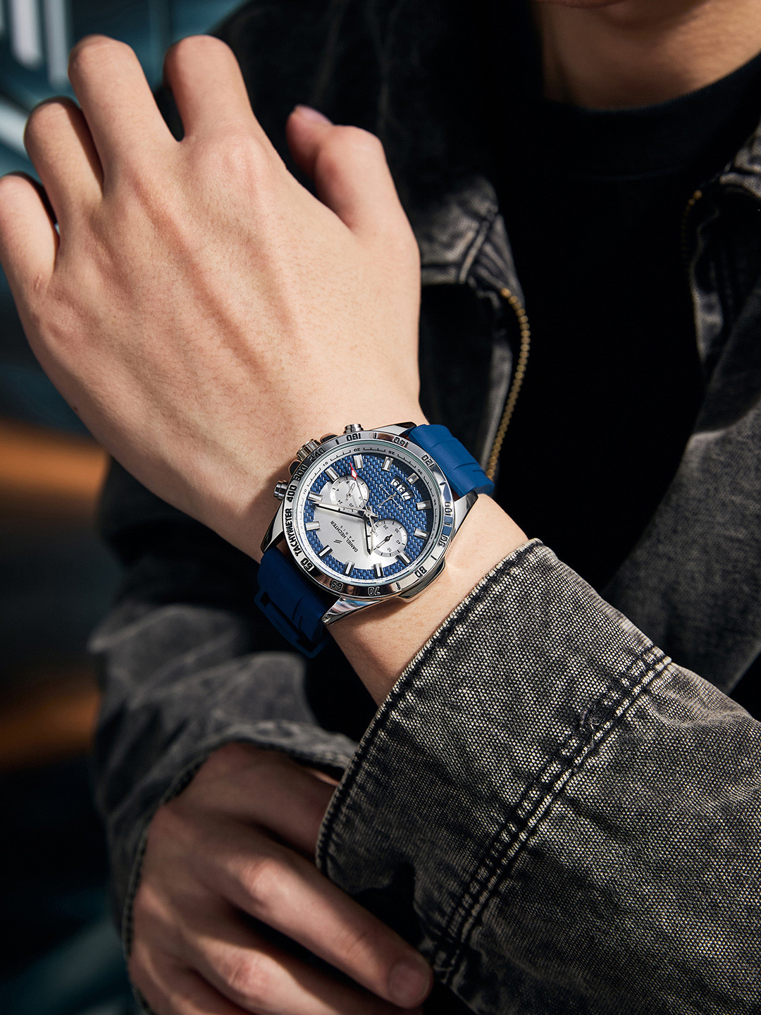 Buy Daniel Hechter Paris Pantheon Collection Multifunctional Watch With ...
