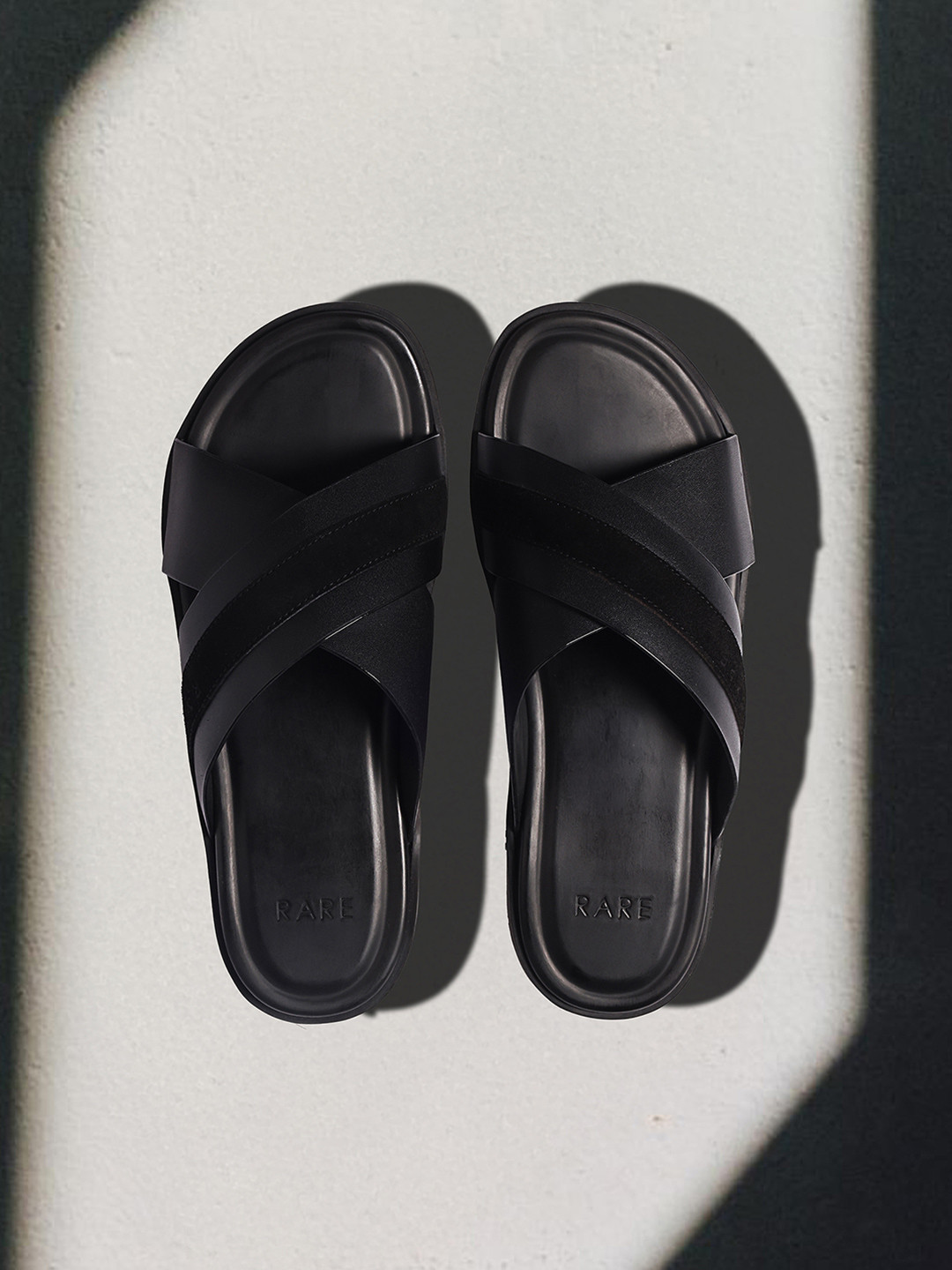 Buy RARE RABBIT Men Leather Comfort Sandals - Sandals for Men 33635241 ...