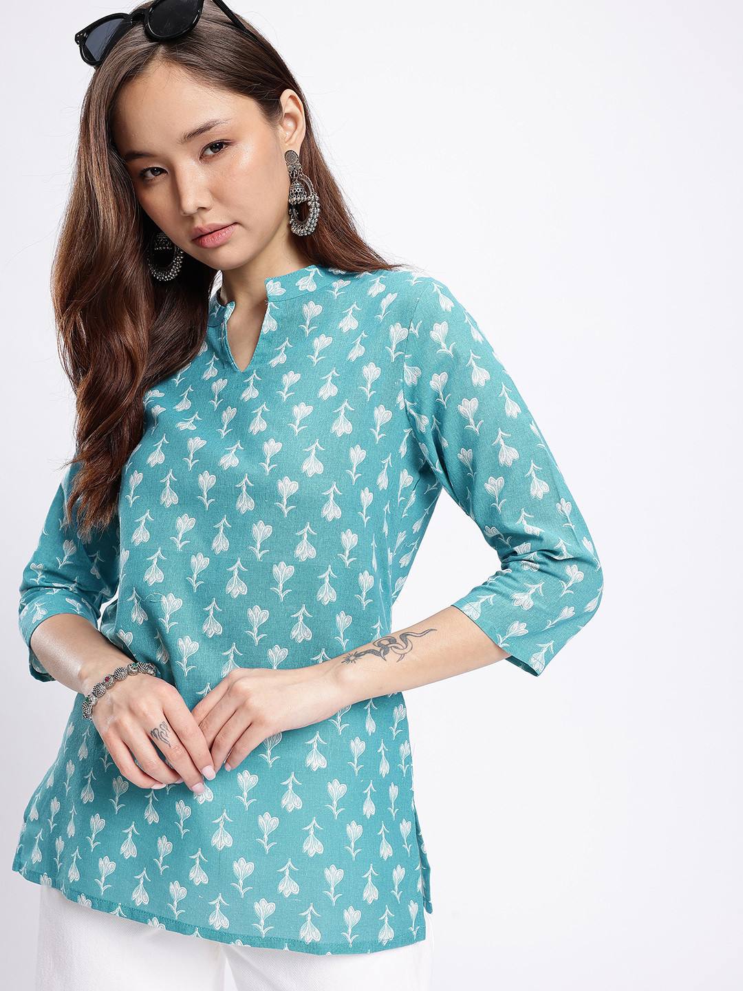 Buy Anouk Rustic Floral Printed Kurti - Kurtis for Women 33662741 | Myntra