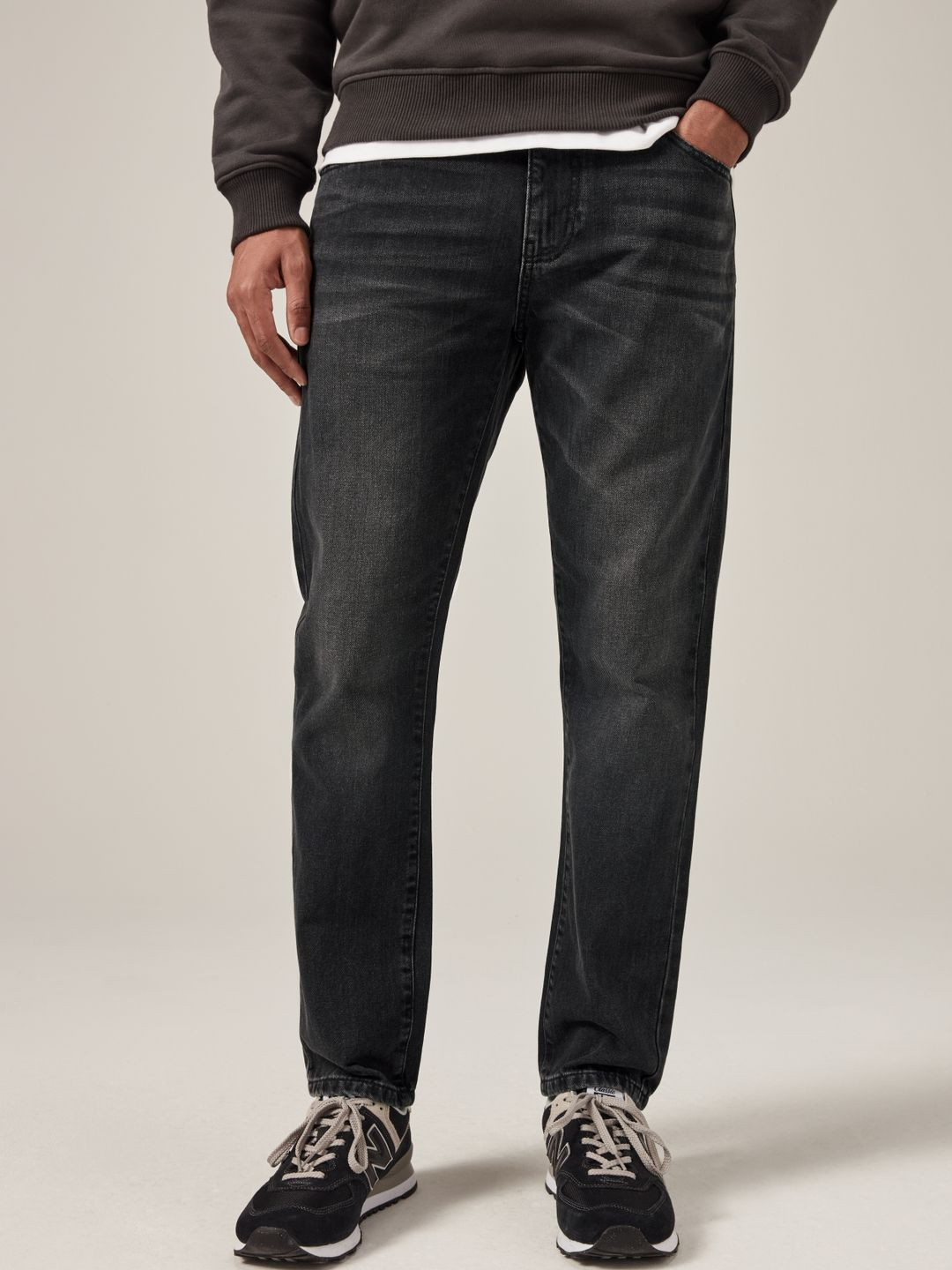 Buy NEXT Men Slim Fit Light Fade Pure Cotton Jeans - Jeans for Men ...