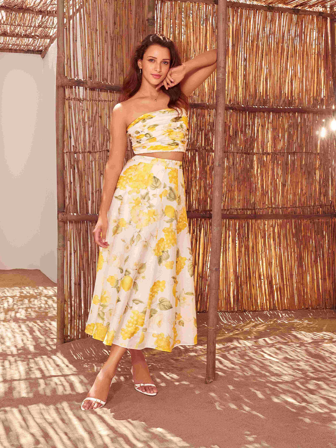 Buy Forever New Women Floral Printed Crop Top - Tops for Women 33732897 ...