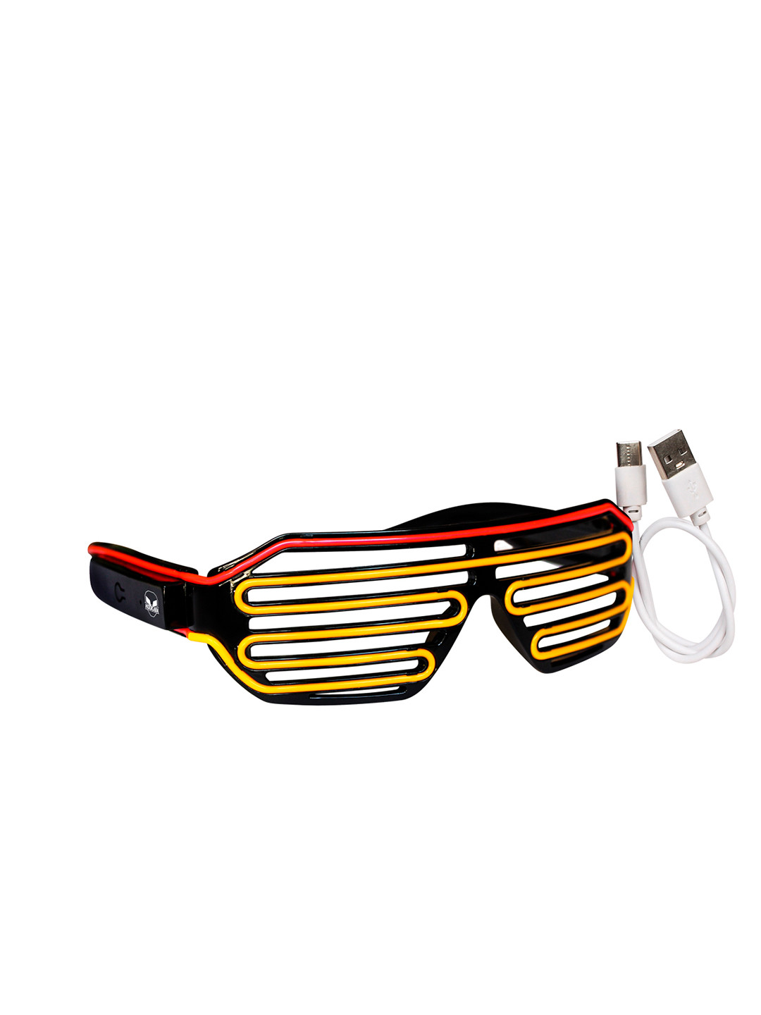 Buy Hookaba Yellow Orange Rave Shade Unisex Wireless LED Party Live ...