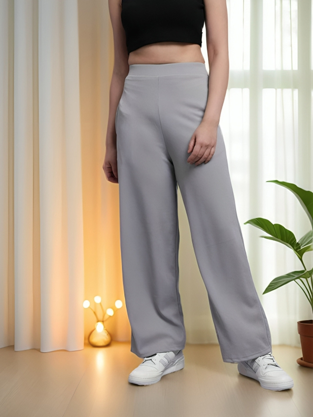 Buy SZN Women Smart High Rise Trousers - Trousers for Women 33752928 ...