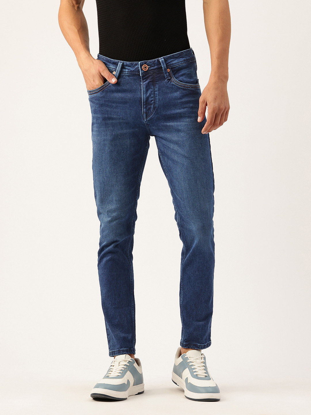 Buy Integriti Men Javelin Fit Mid Rise Light Fade Stretchable Jeans - Jeans for Men 33787439 ...