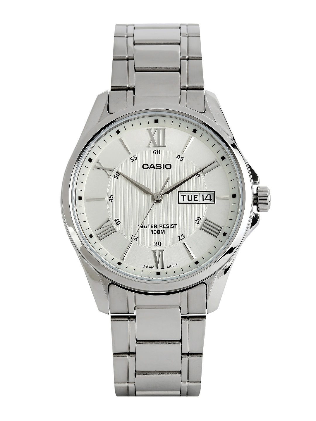 Buy CASIO Enticer Men Silver Dial Analog Watch MTP 1384D 7AVDF A880 ...