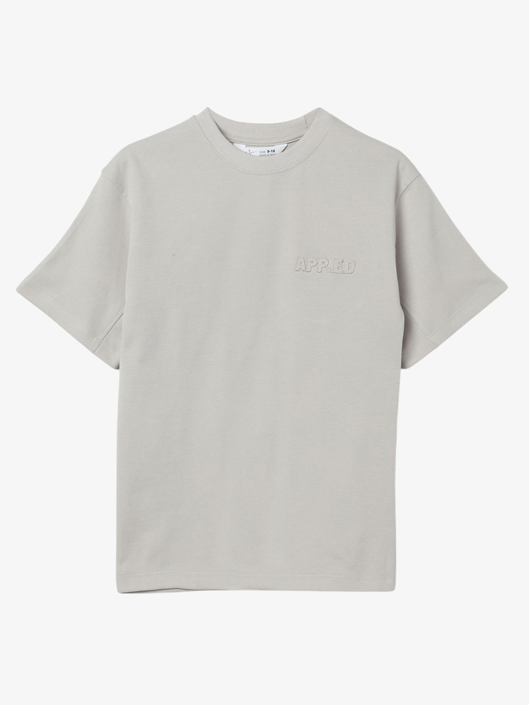 Buy Alan Jones Boys Drop Shoulder Sleeves Cotton Relaxed Fit T Shirt ...