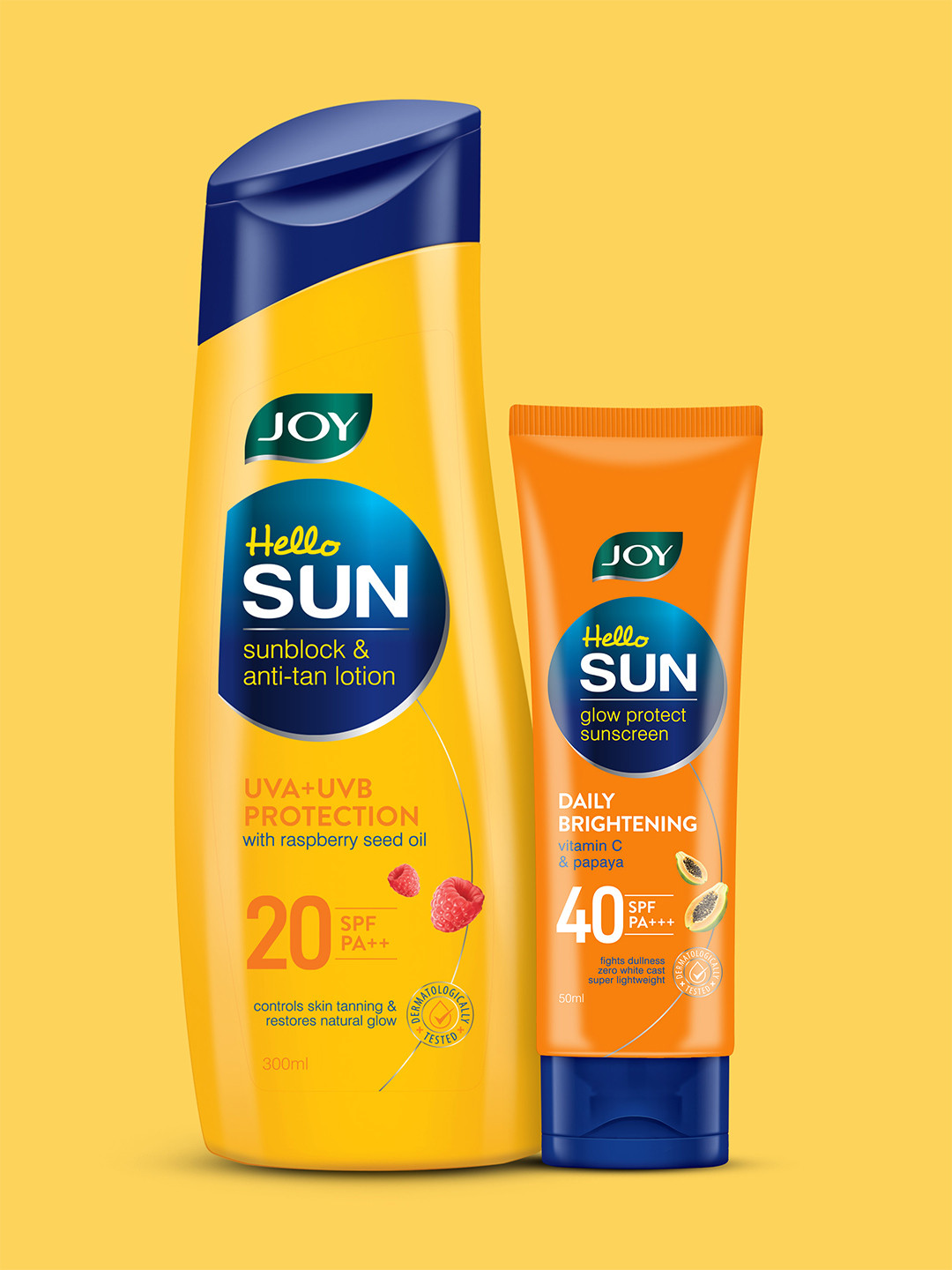 Buy JOY Set Of 2 Daily Brightening Sunscreen SPF 40 50 Ml & Sunscreen ...