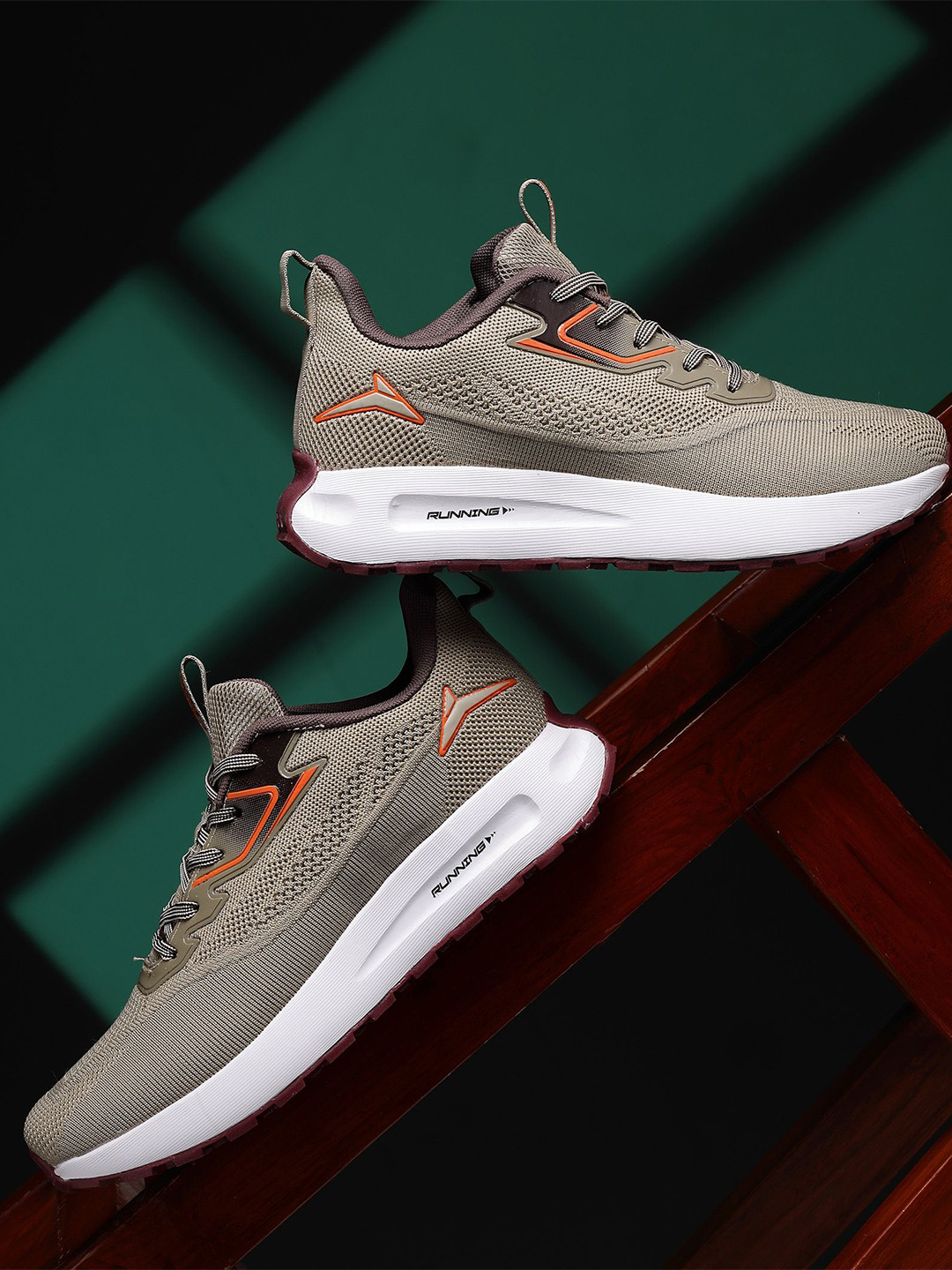 Buy JQR Men ROME Beige Running Shoes - Sports Shoes for Men 34019800 ...