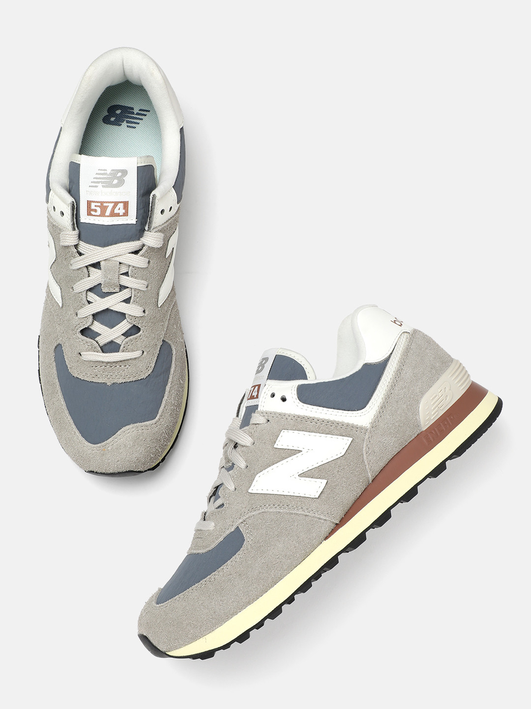 Buy New Balance Unisex 574 Encap Suede Sneakers - Casual Shoes for ...