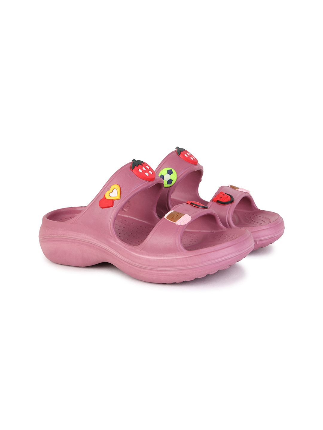 Buy PENNEN Women Self Designed Open Toe Sliders Flip Flop - Flip Flops ...