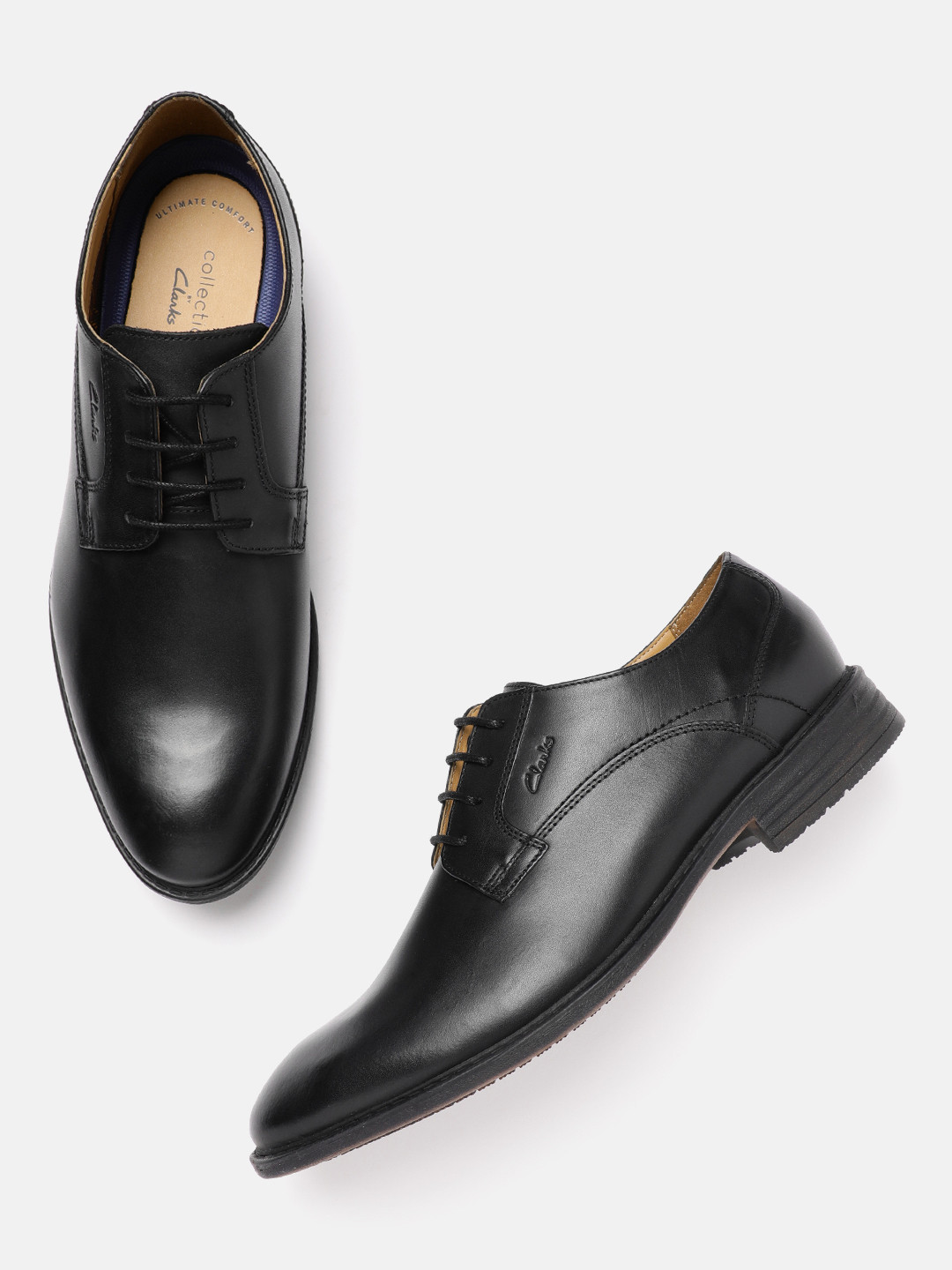 Buy Clarks Men Leather Formal Derbys - Formal Shoes for Men 34143779 ...