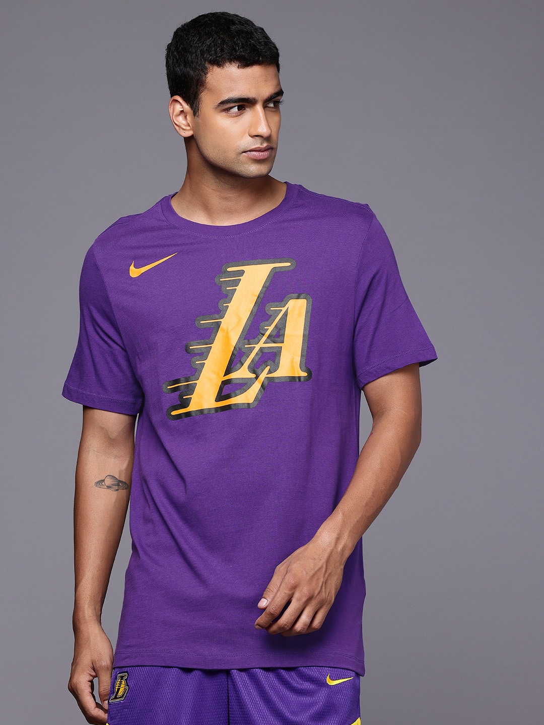 Buy Nike Los Angeles Lakers Essential City Edition Men NBA T Shirt ...