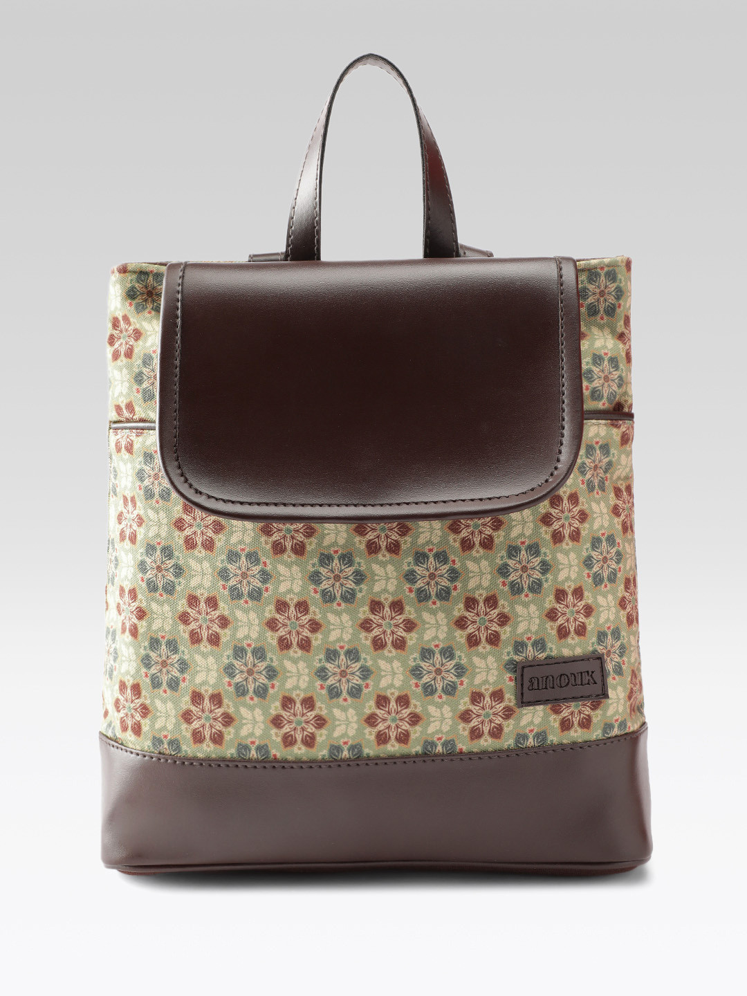 Buy Anouk Women Printed Ethnic Canvas Backpack - Backpacks for Women ...