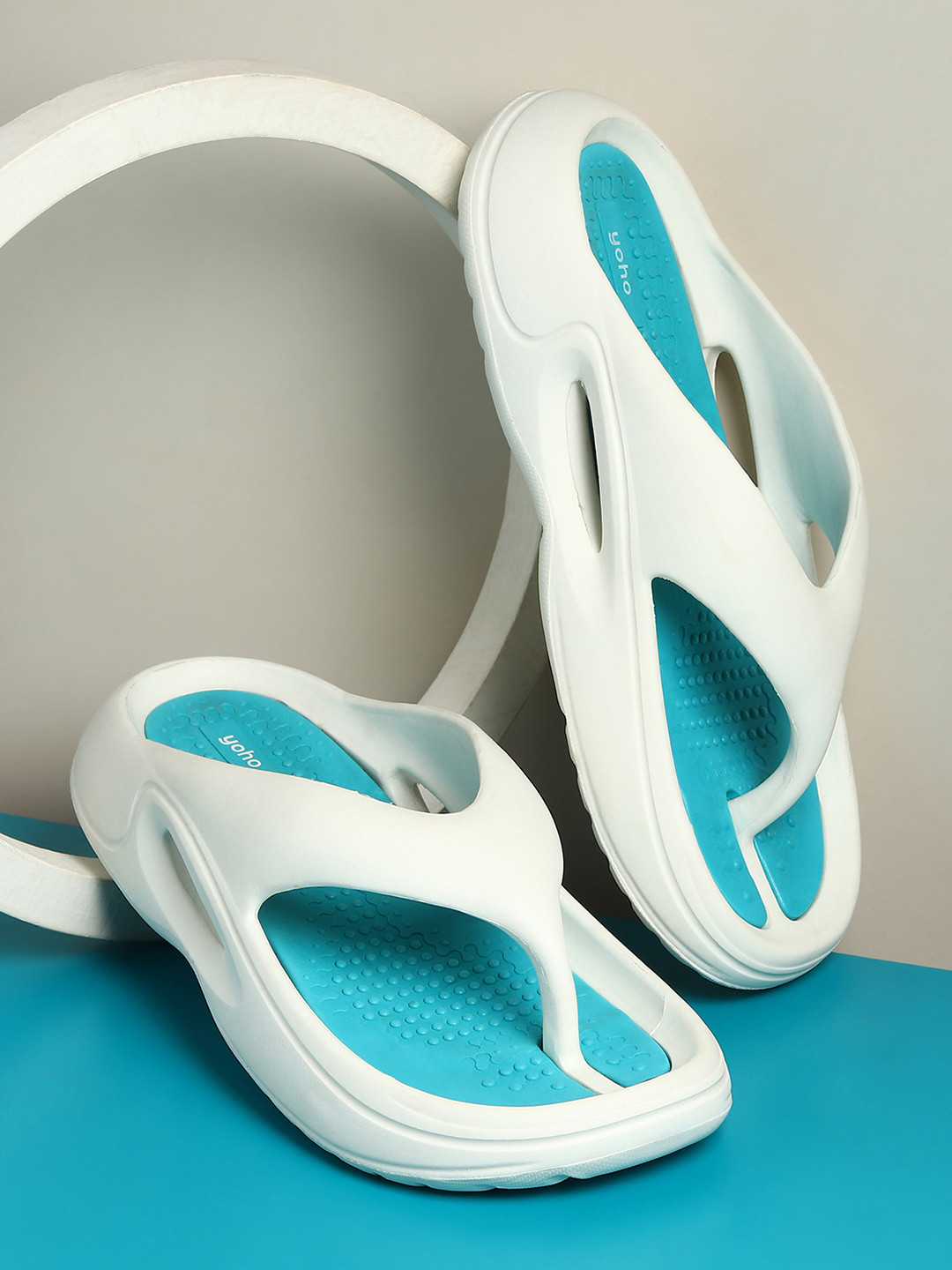Buy Yoho Sponge Men Thong Flip Flops - Flip Flops for Men 34642120 | Myntra