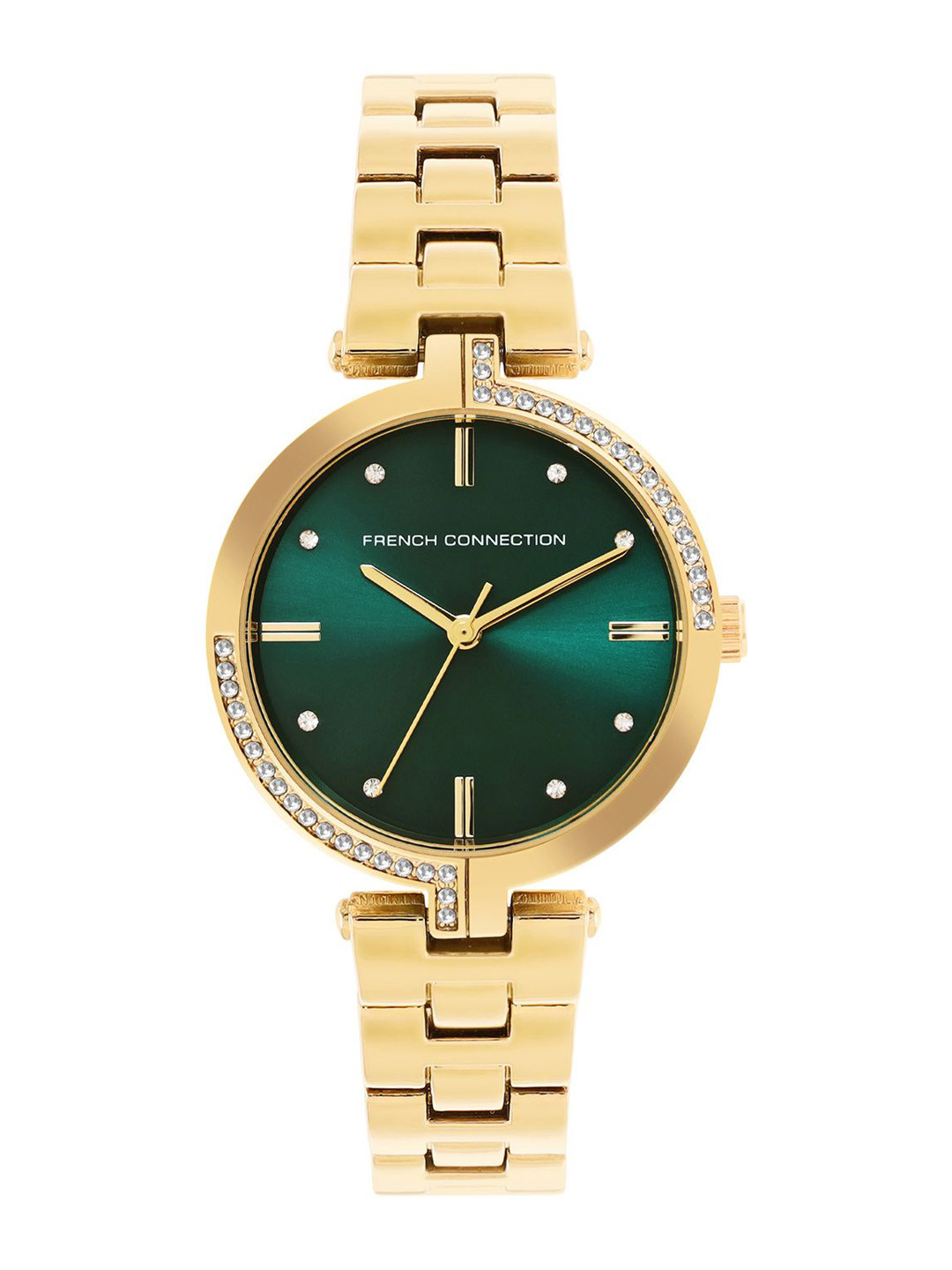 Buy French Connection Women Dial & Stainless Steel Bracelet Style ...