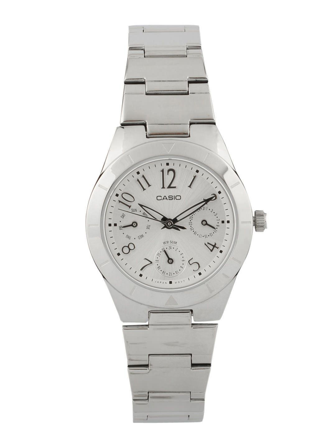 Buy Casio Enticer Women Silver Analogue Watches (A380) LTP 2069D 7A2VDF ...