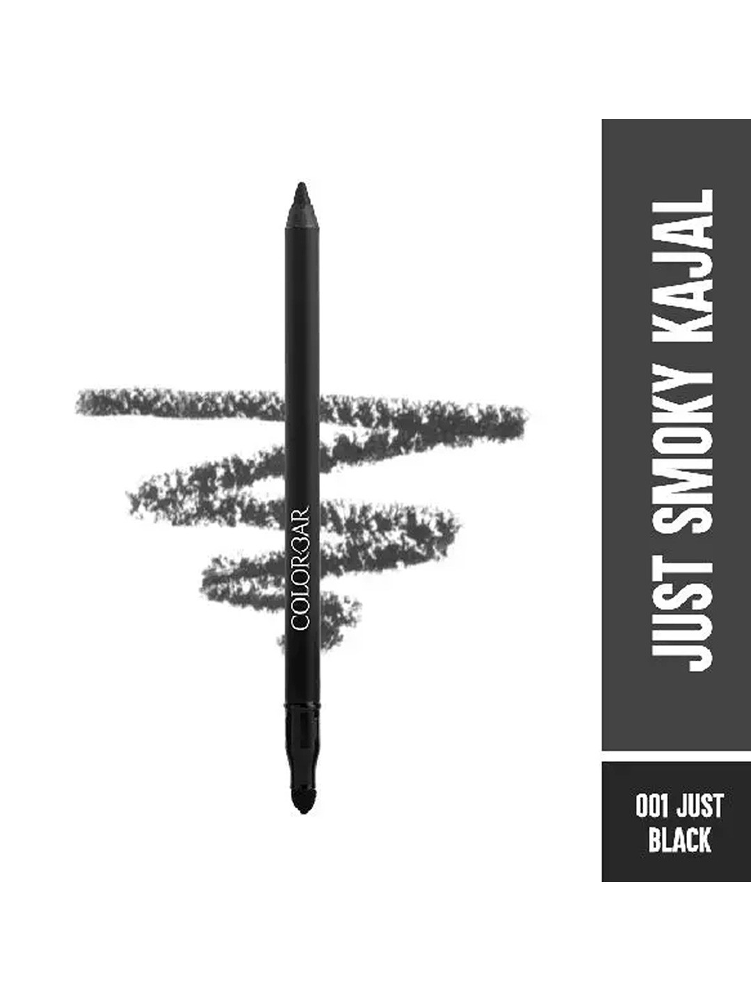 Buy Colorbar Just Smoky Eye Pencil 1.2 G Just Black 001 - Kajal for ...