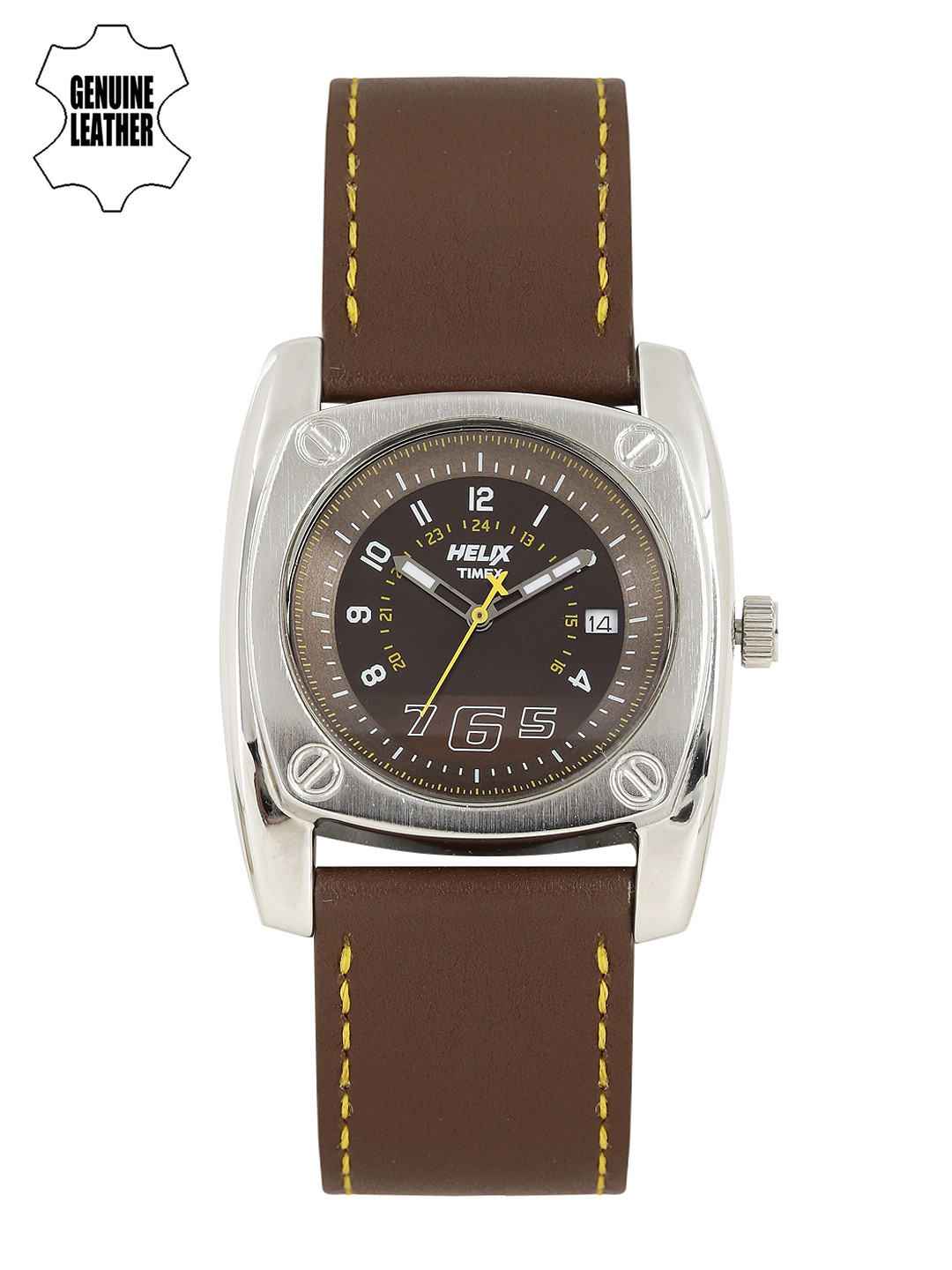 Buy Timex Men Bronze Toned Analogue Watch TI013HG0400 - Watches for Men ...