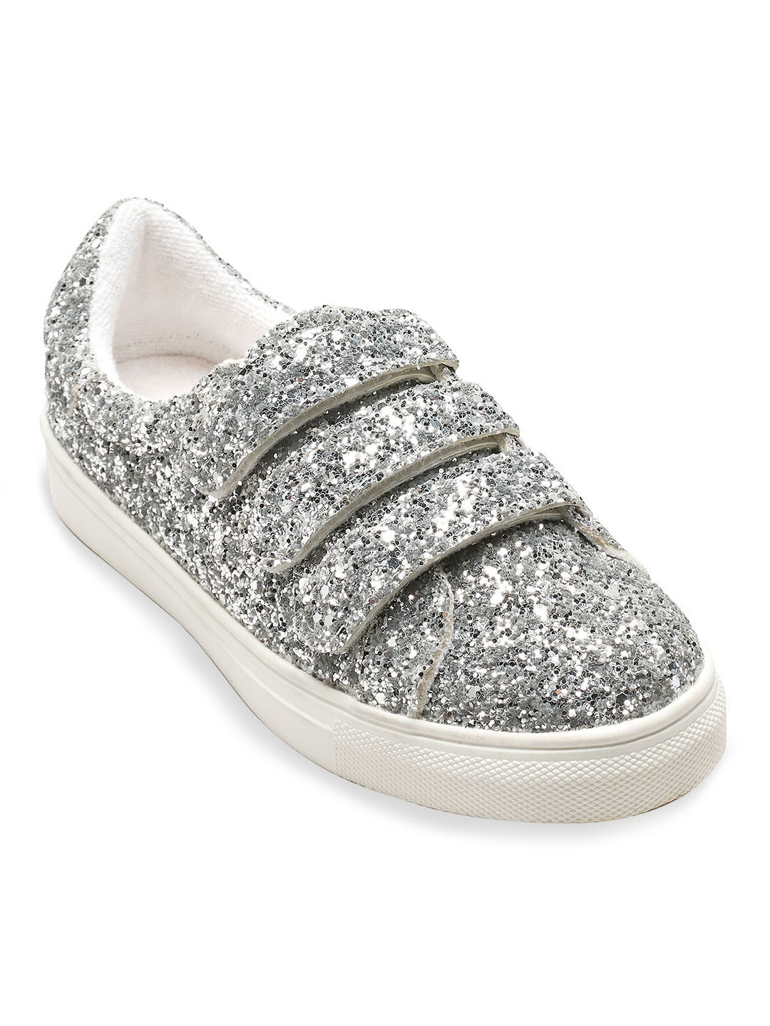 Buy Next Girls Silver Toned Sneakers - Casual Shoes for Girls 4008722 ...