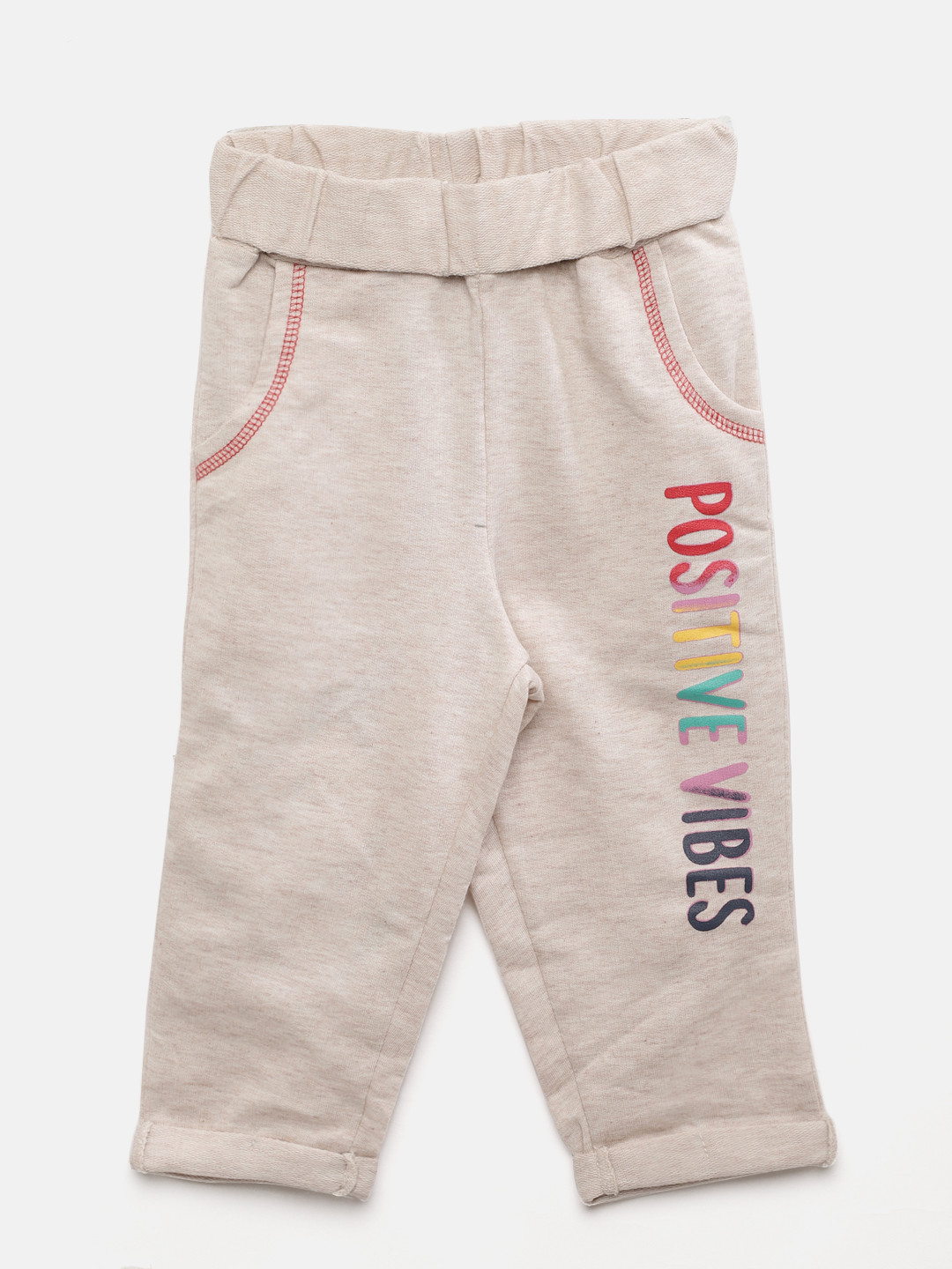 Buy Sweet Dreams Girls Cream Coloured Solid Regular Fit Capris - Capris ...