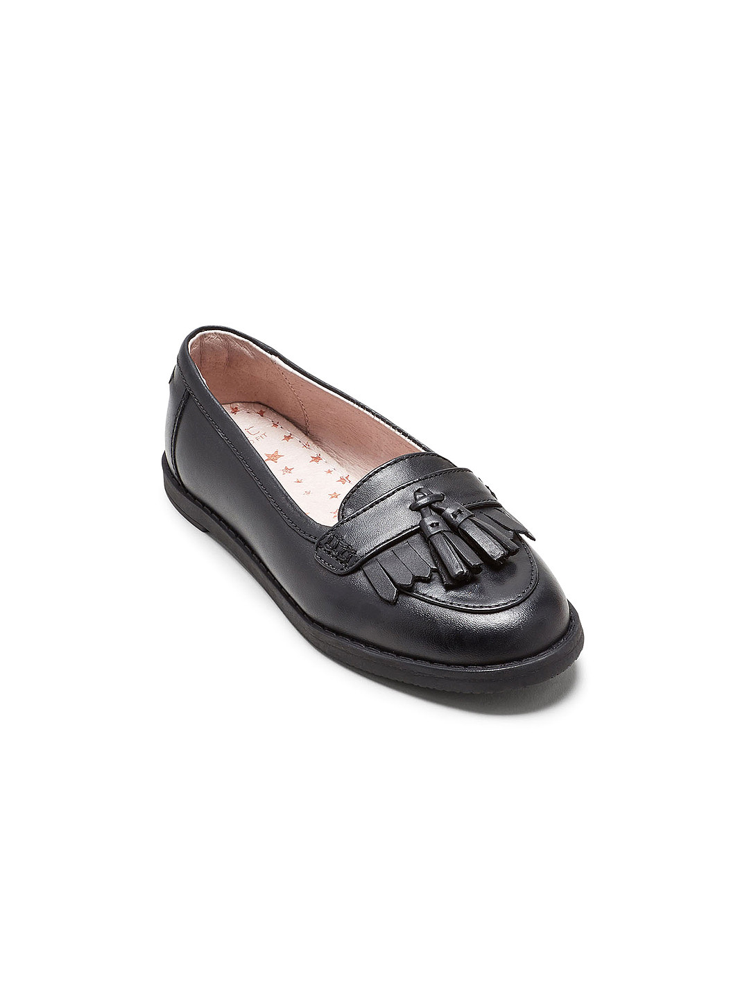 Buy Next Girls Black Leather Loafers - Casual Shoes for Girls 4028873 ...