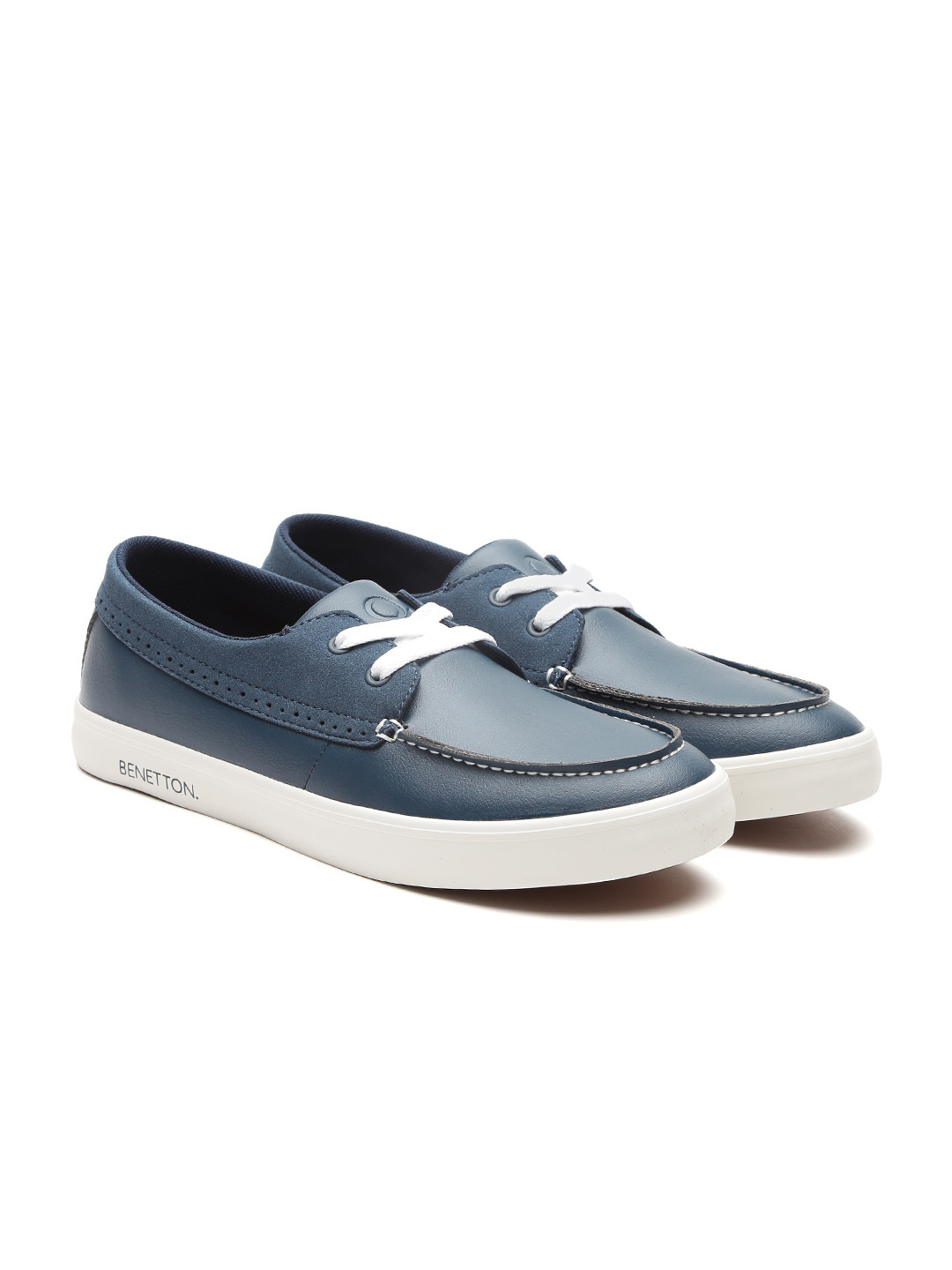 Buy United Colors Of Benetton Men Blue Sneakers - Casual Shoes for Men ...