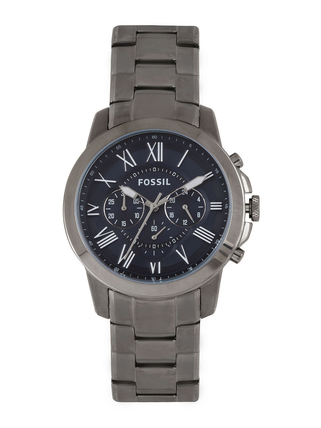 Buy Fossil Men Dark Grey Dial Watch FS4831I - Watches for Men 416035 ...