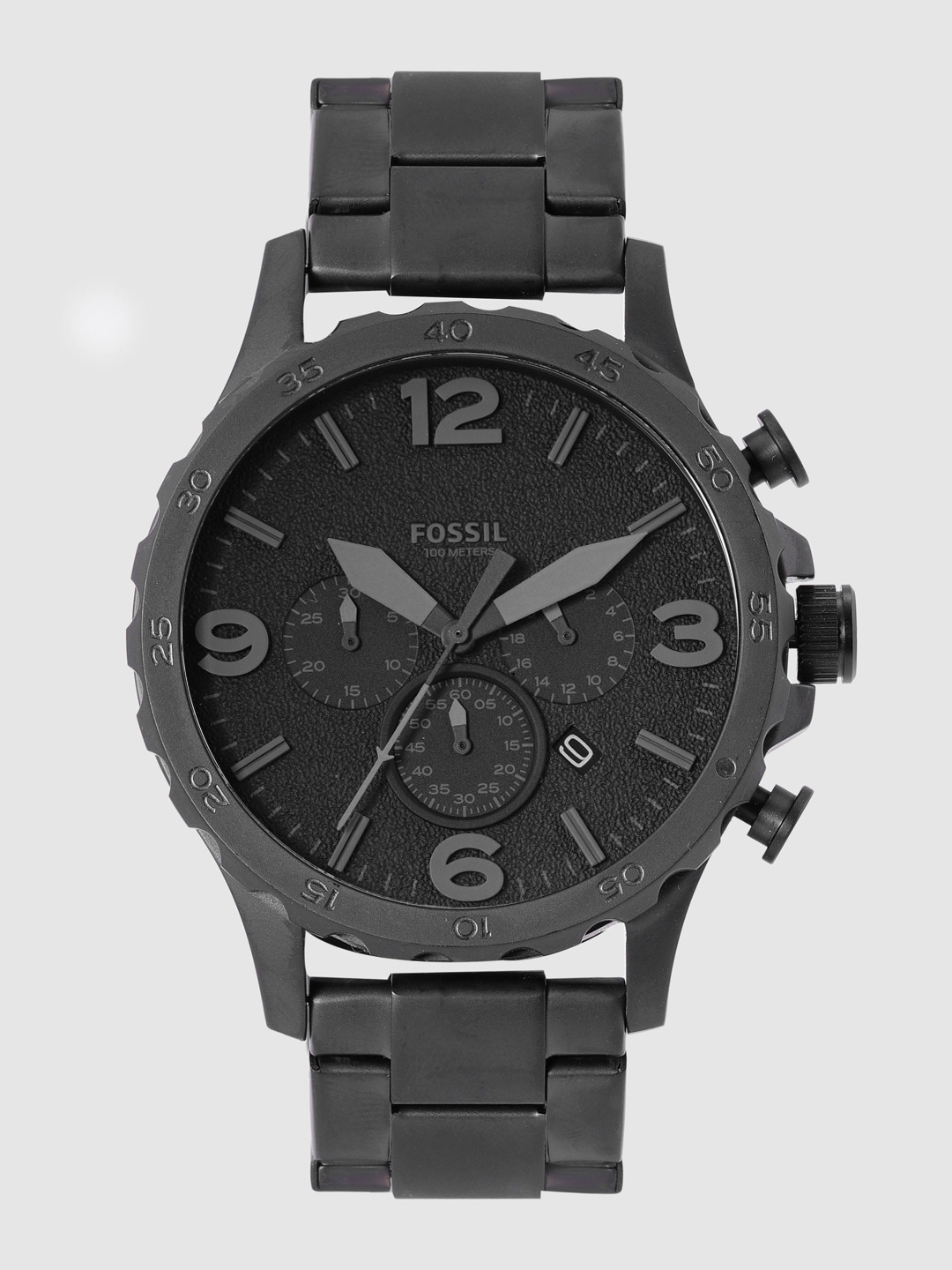 Buy Fossil Men Black Analogue Watch JR1401I - Watches for Men 416055 ...