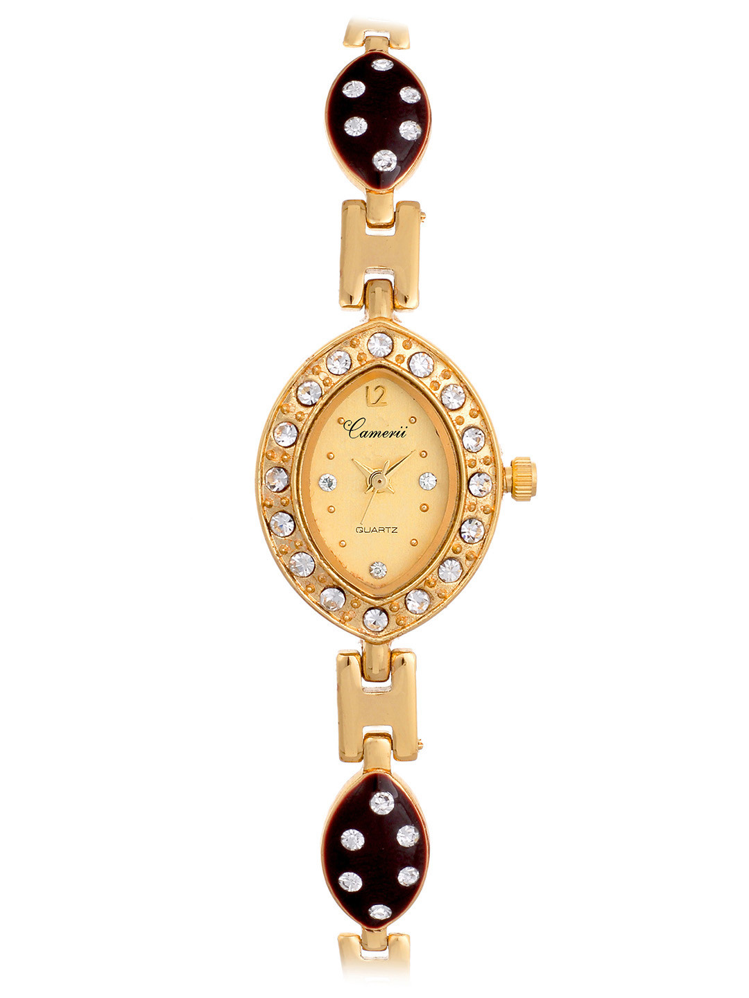 Buy Camerii Women Peach Coloured Analogue Watch CWL796 - Watches for ...