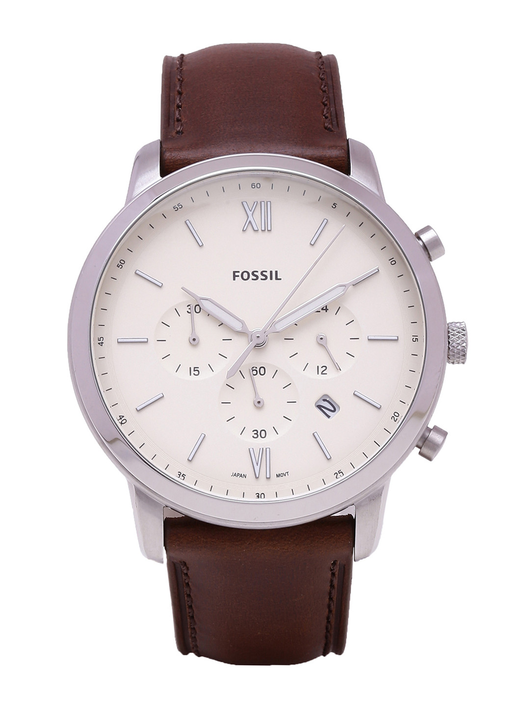 Buy Fossil Men White Analogue Watch - Watches for Men 4376283 | Myntra